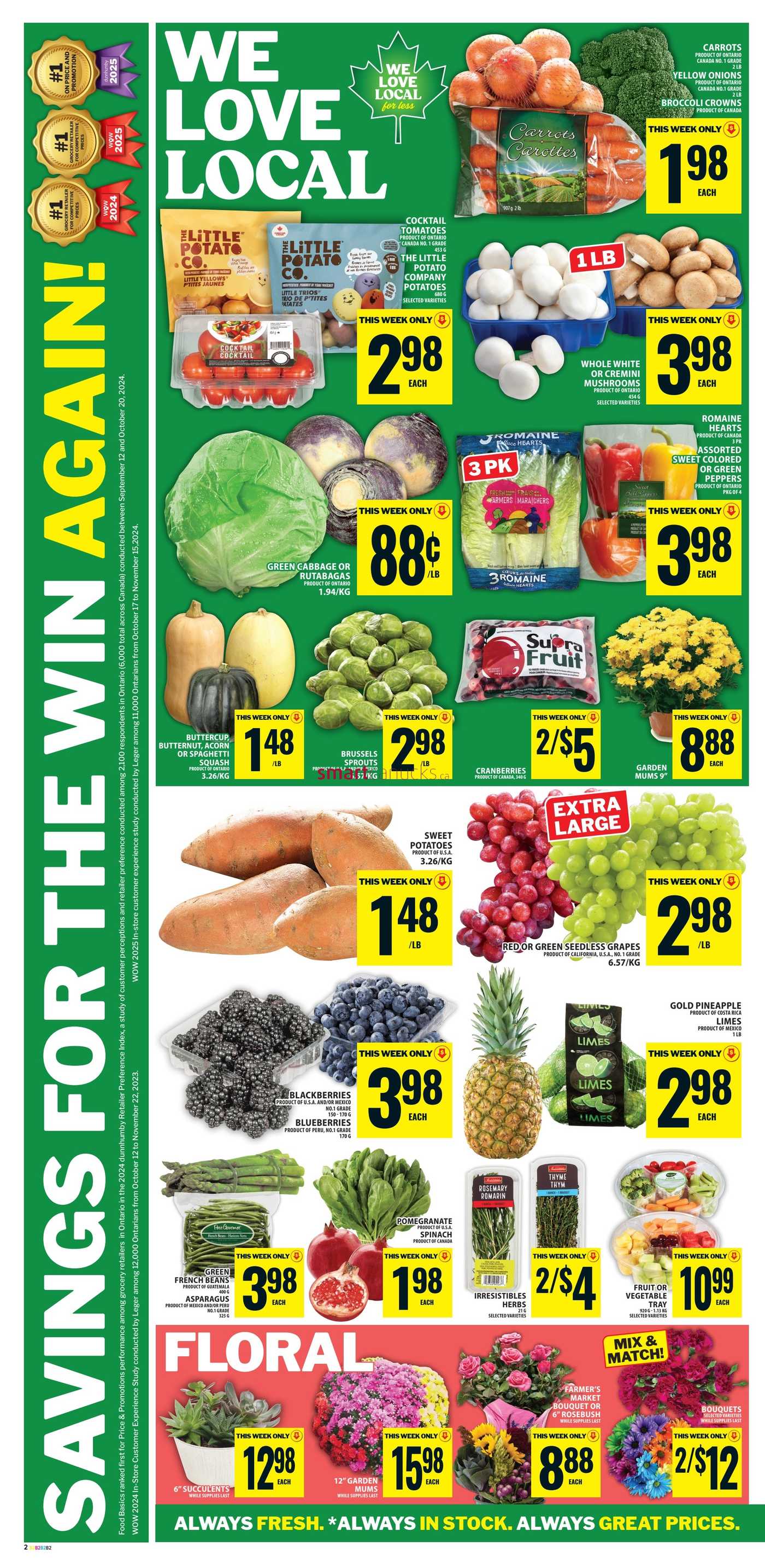 Food Basics Flyer October 2 to 8
