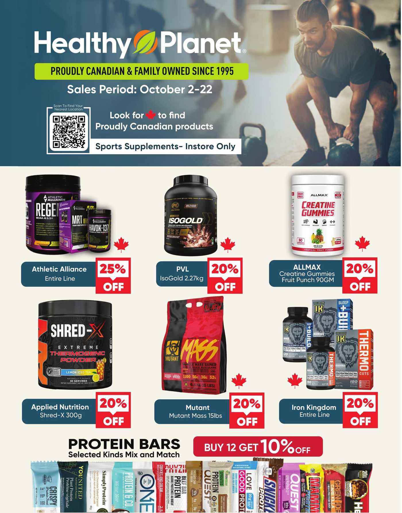 Healthy Planet Flyer October 2 to 22