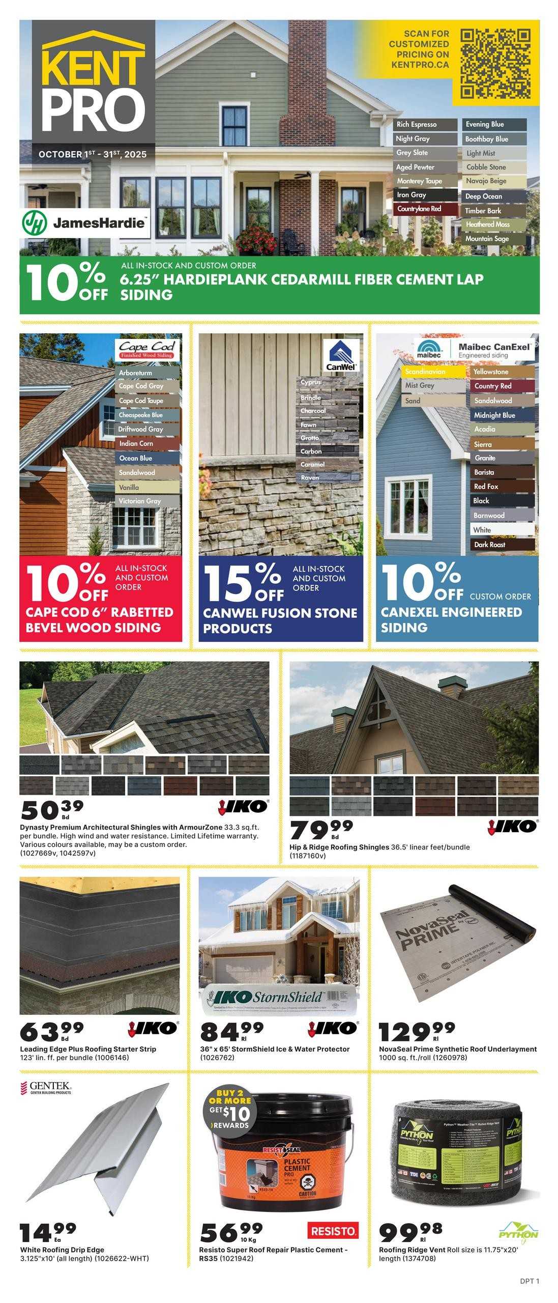Kent Building Supplies Canada Flyers