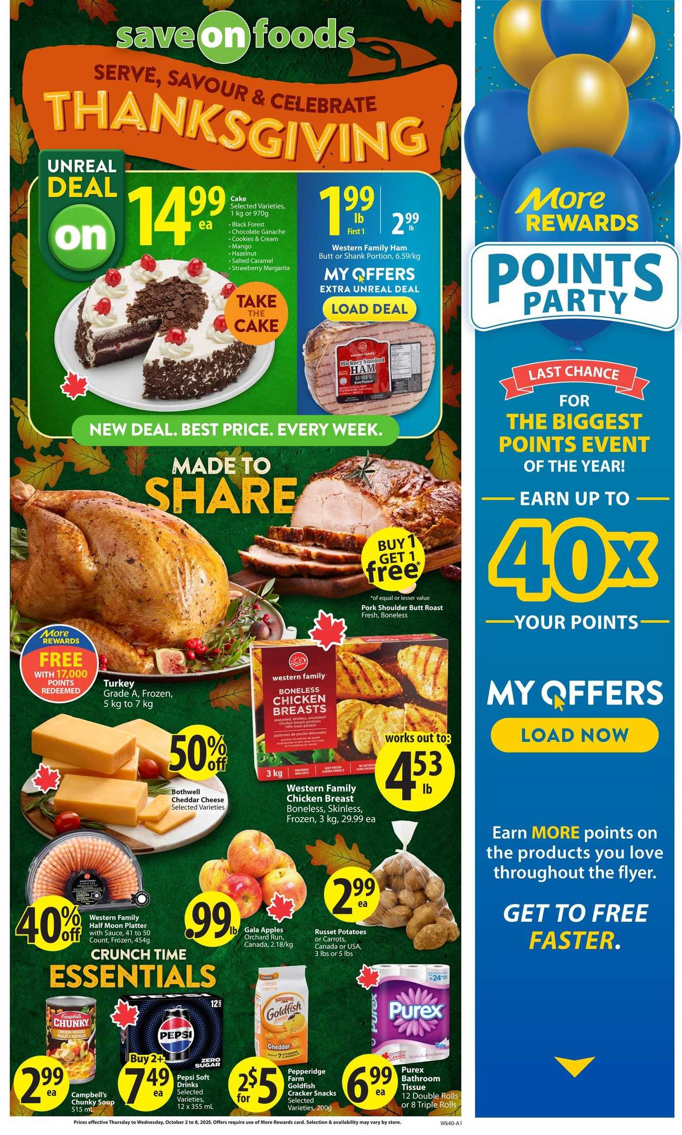Save On Foods (BC) Flyer October 2 to 8