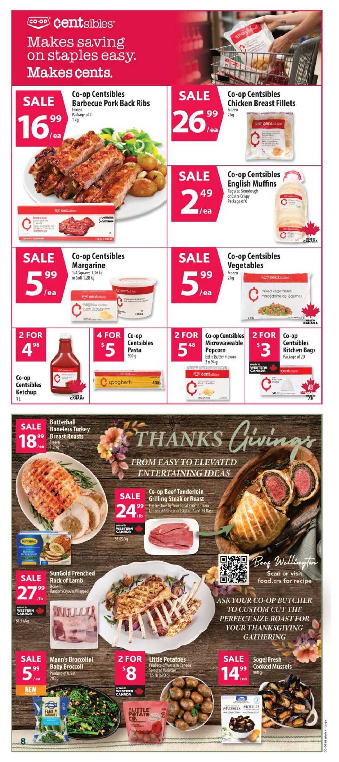 Co-op (West) Food Store Flyer October 2 to 8