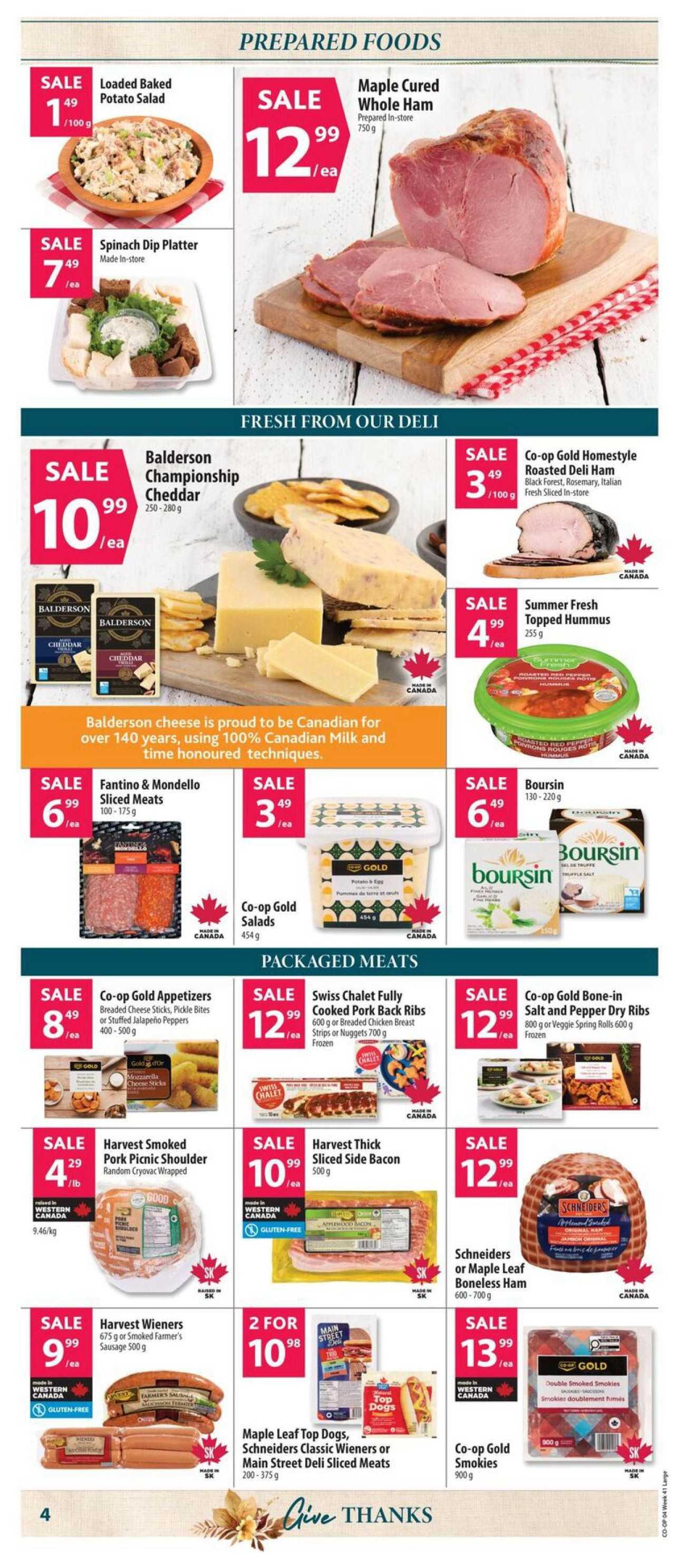 Co-op (West) Food Store Flyer October 2 to 8