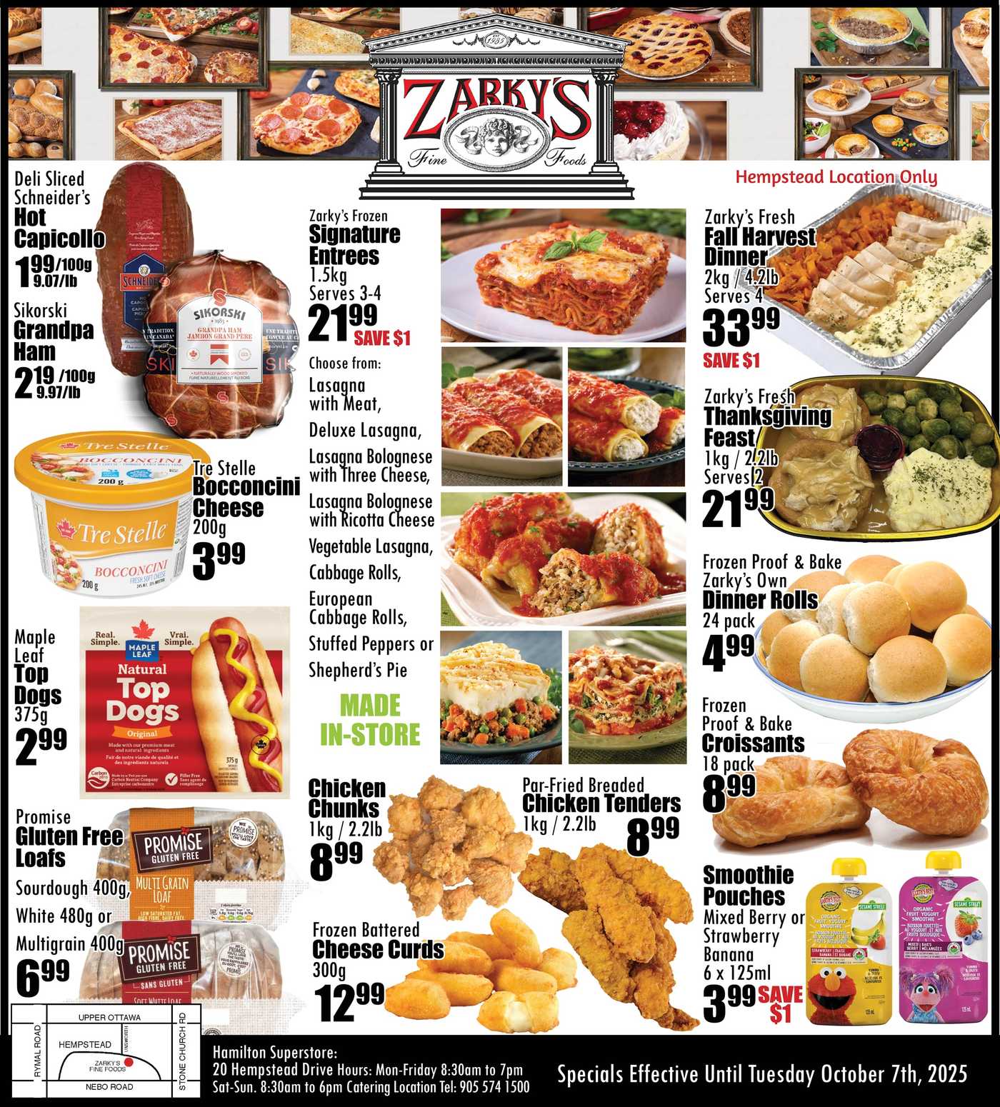 Zarky's Flyer October 1 to 7