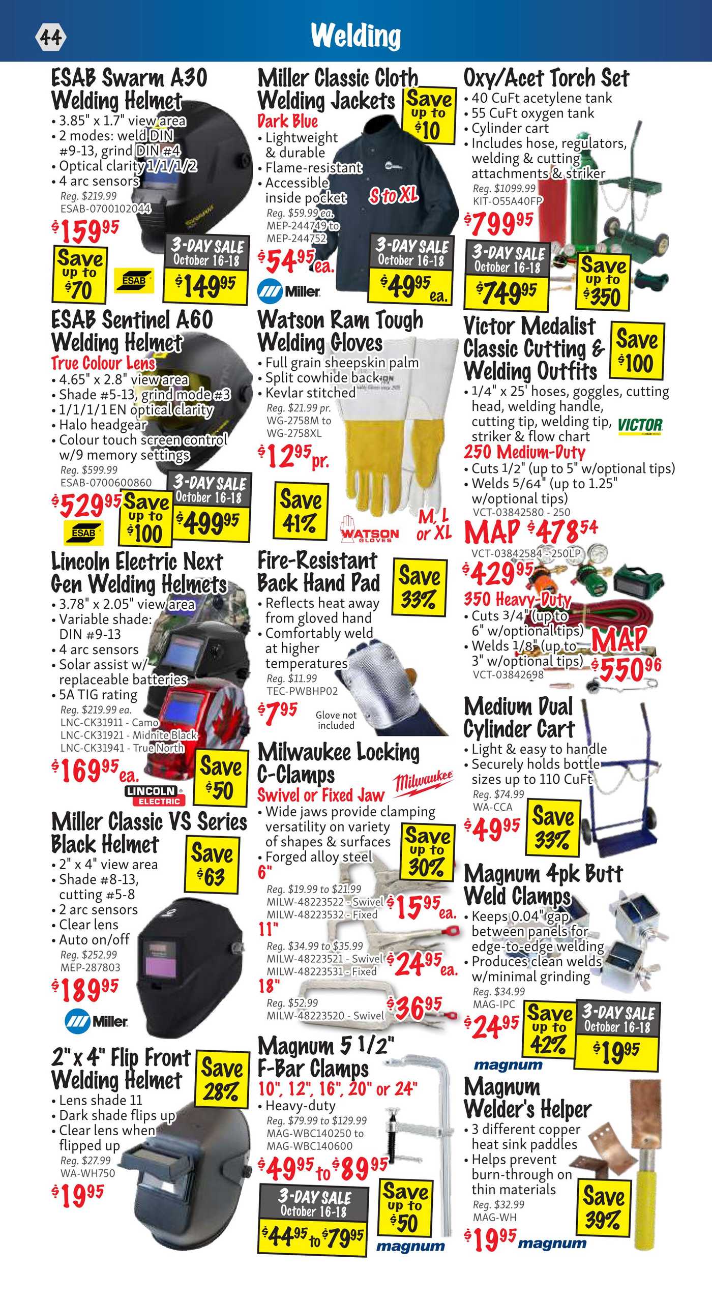 KMS Tools and Equipment Flyer October 1 to 31
