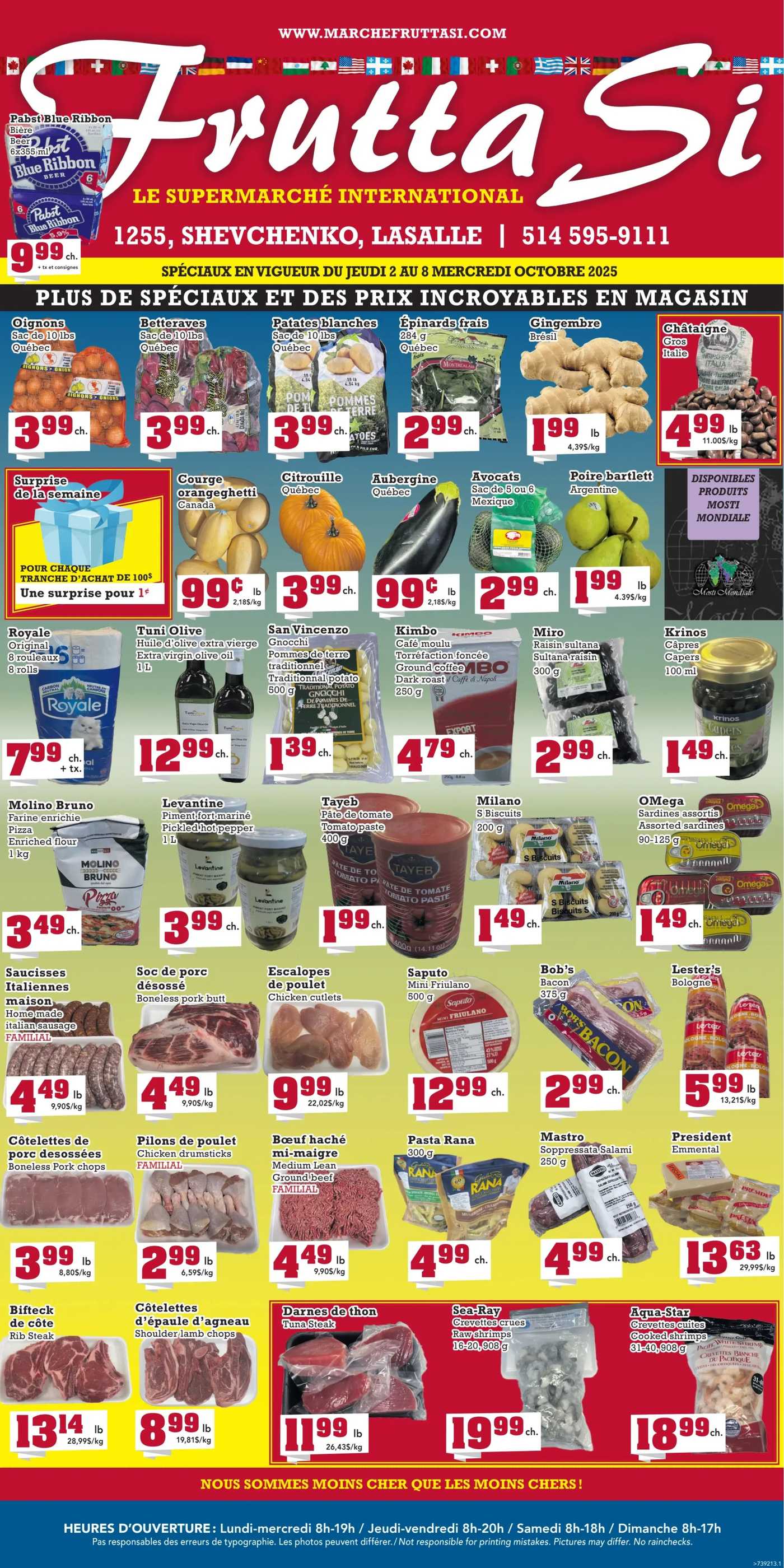 Frutta Si Flyer October 2 to 8