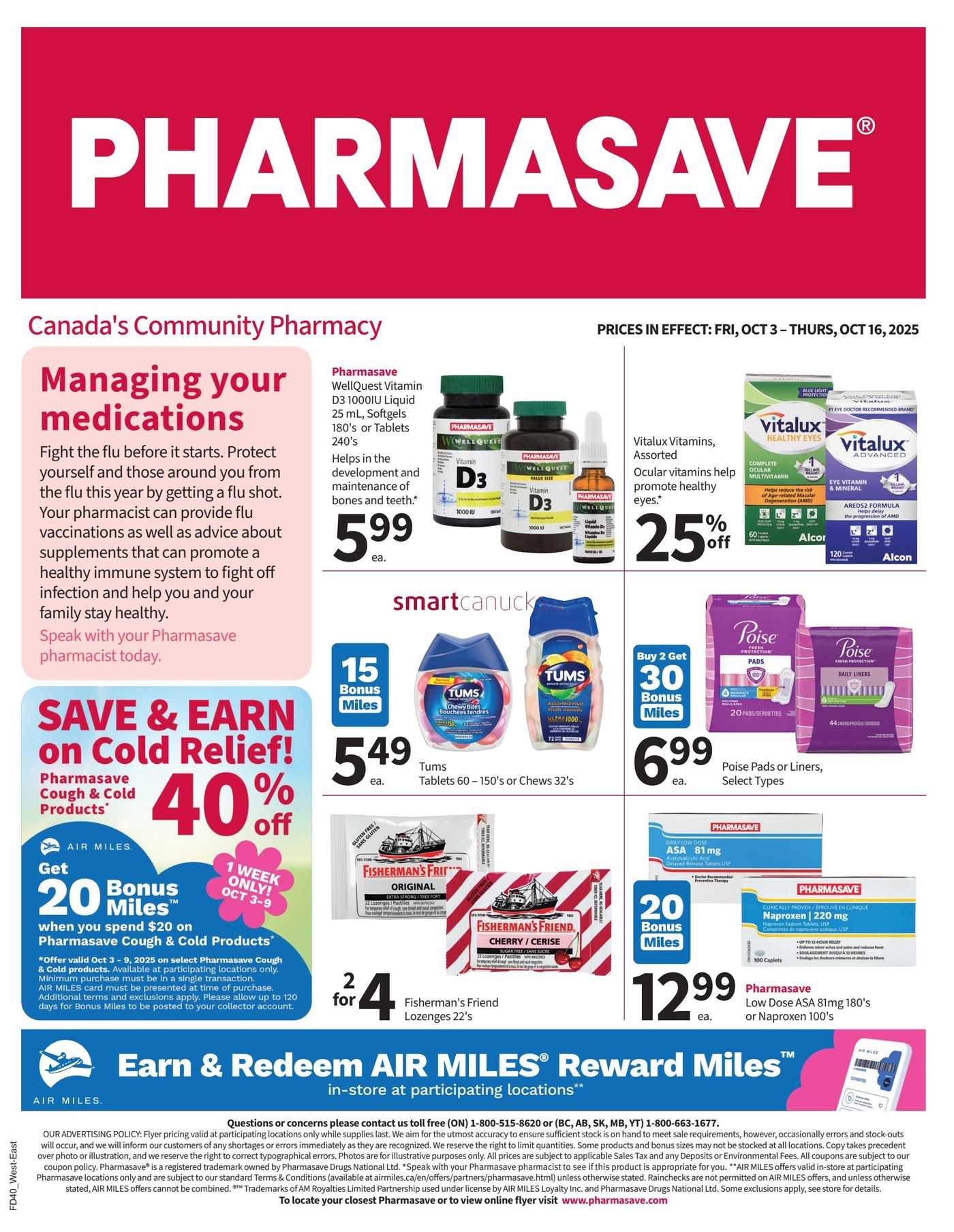 Pharmasave Canada Flyers