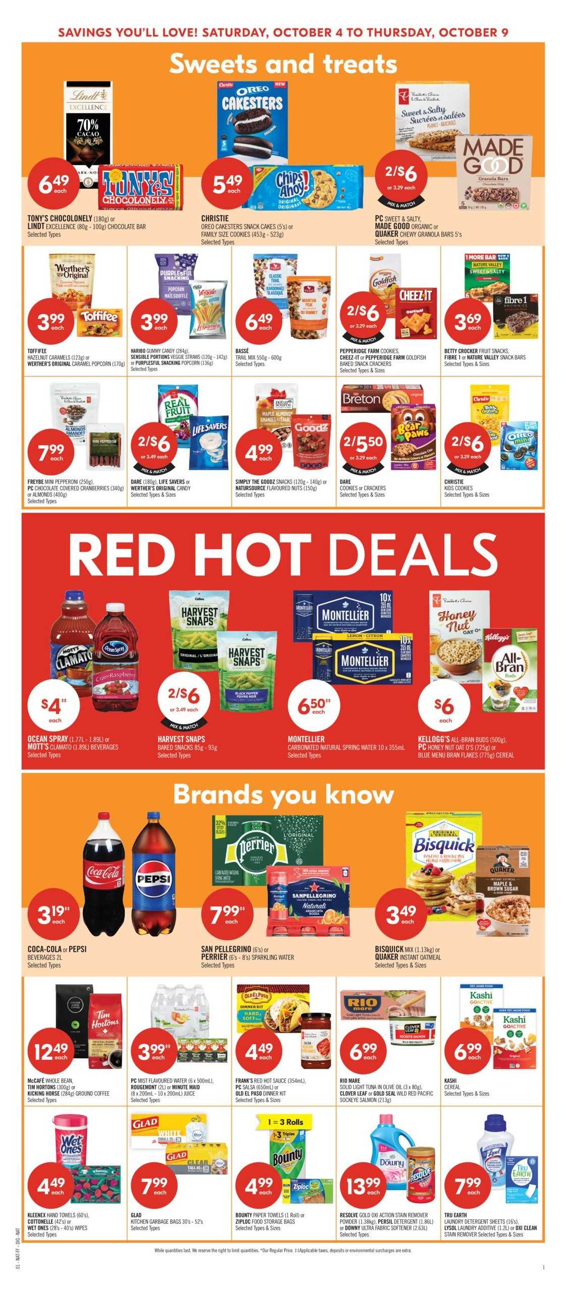 Shoppers Drug Mart (ON) Flyer October 4 to 9