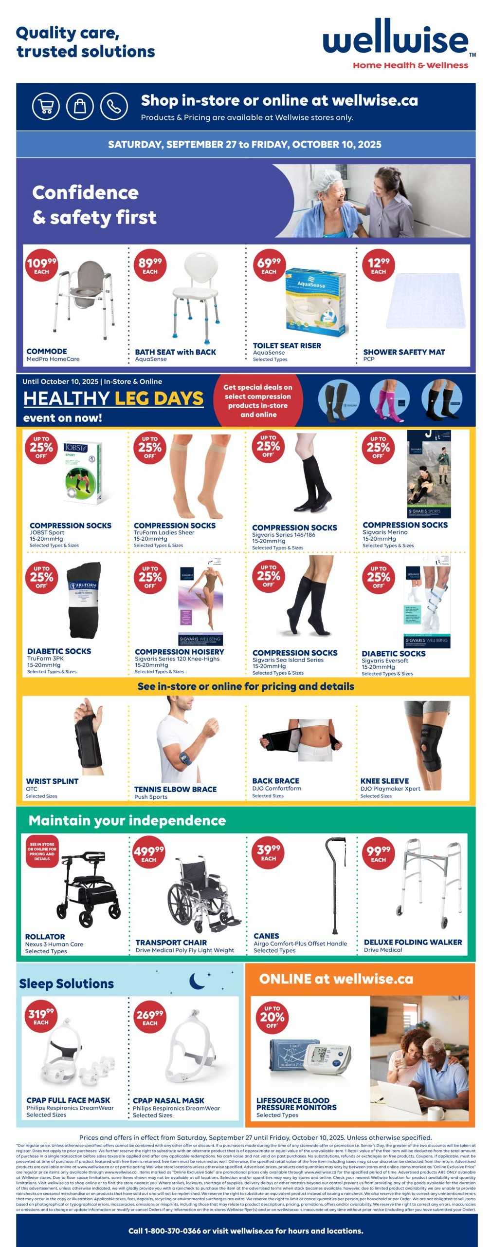 Wellwise By Shoppers Flyer October 4 to 10