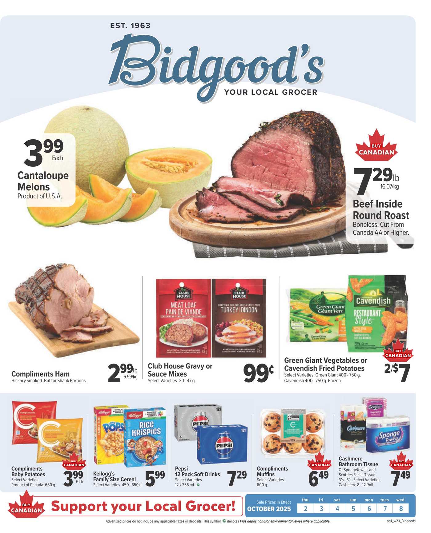 Bidgood's Canada Flyers