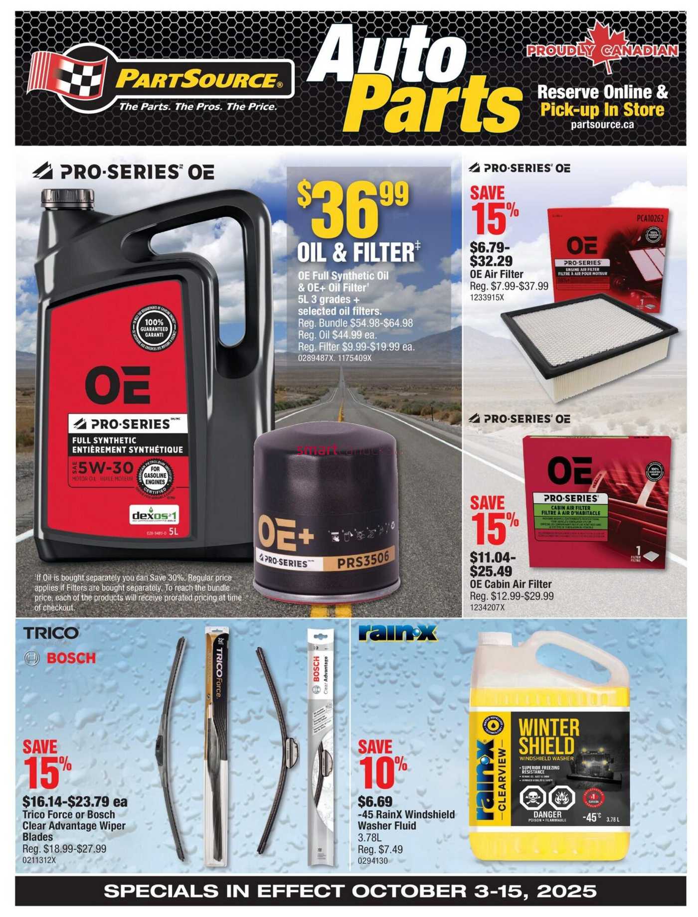 PartSource Canada Flyers