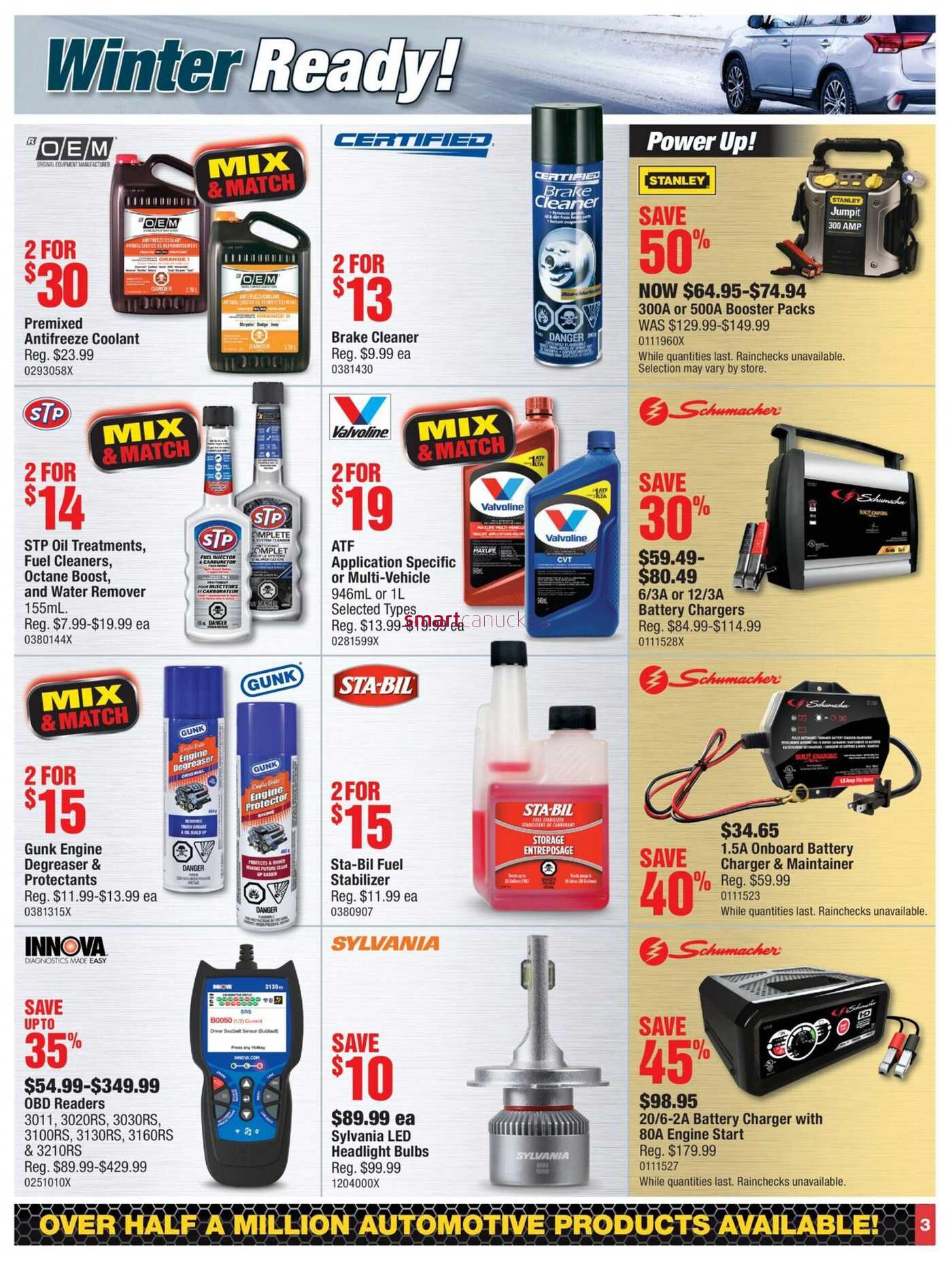 PartSource Flyer October 3 to 15