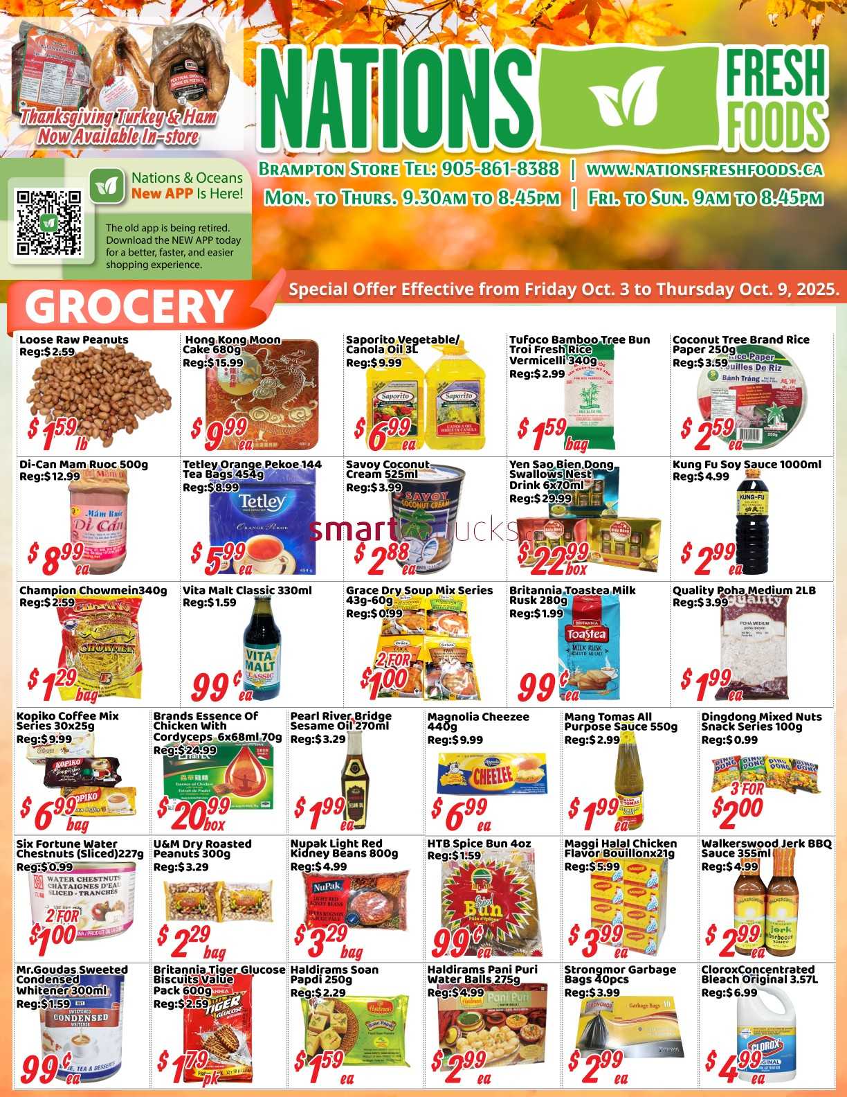 Nations Fresh Foods (Brampton) Flyer October 3 to 9