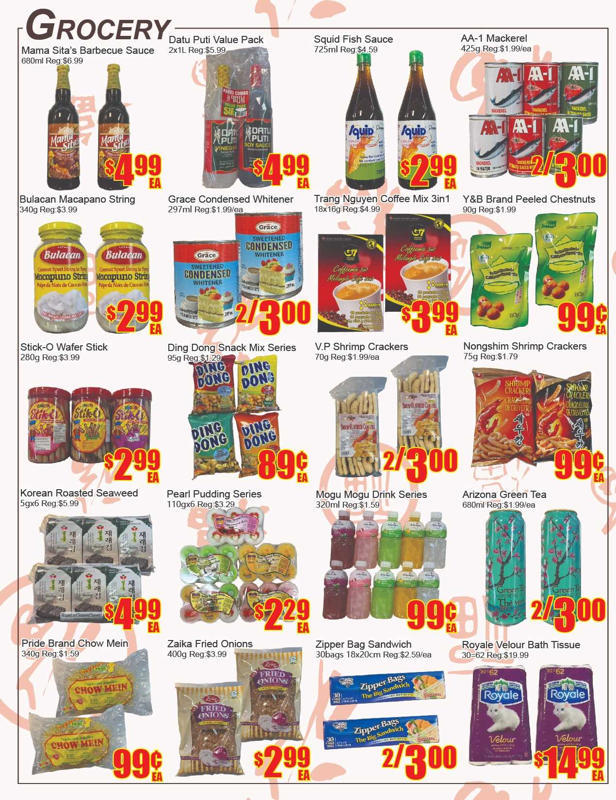 Fu Yao Supermarket Flyer October 3 to 9