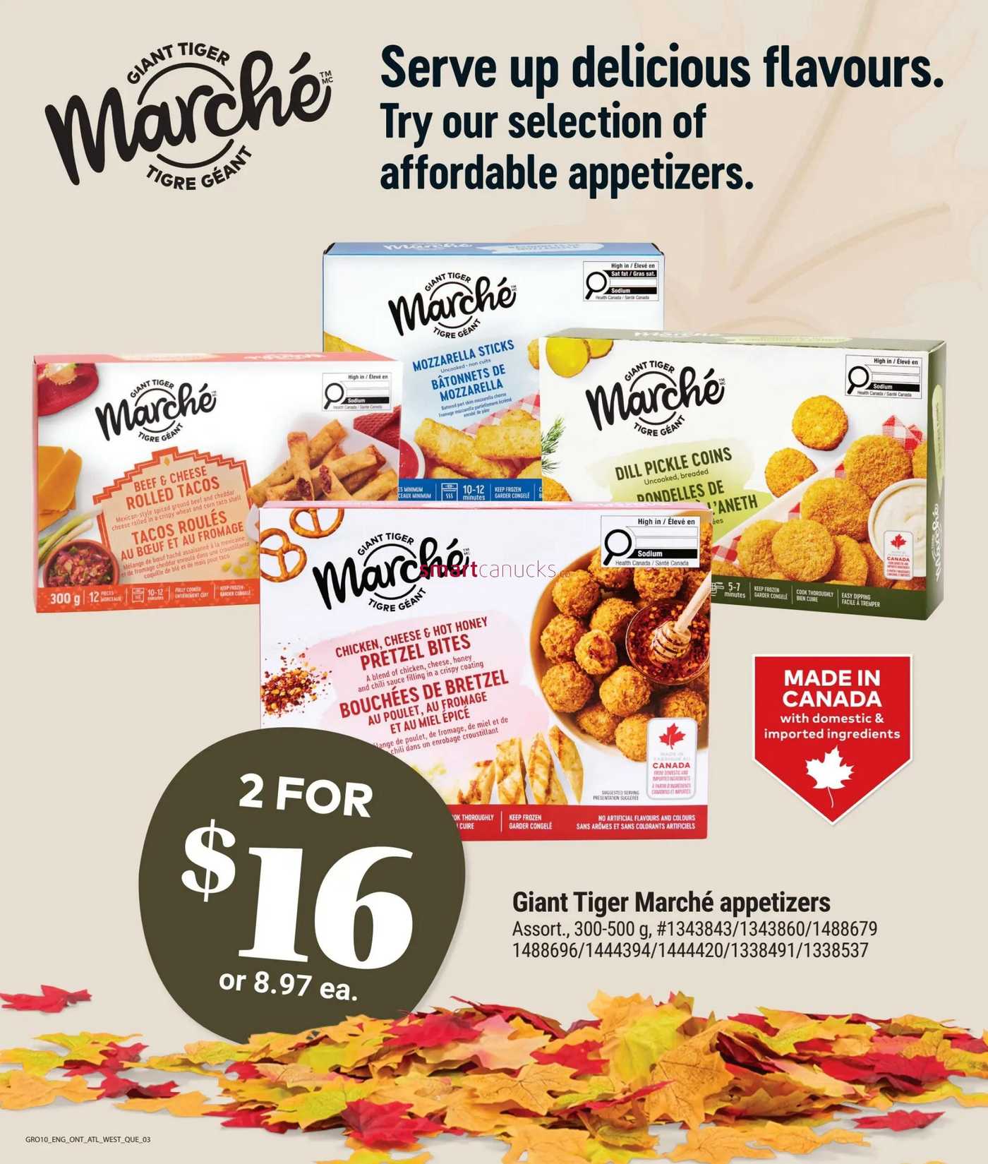 Giant Tiger (West) Flyer October 8 to 14