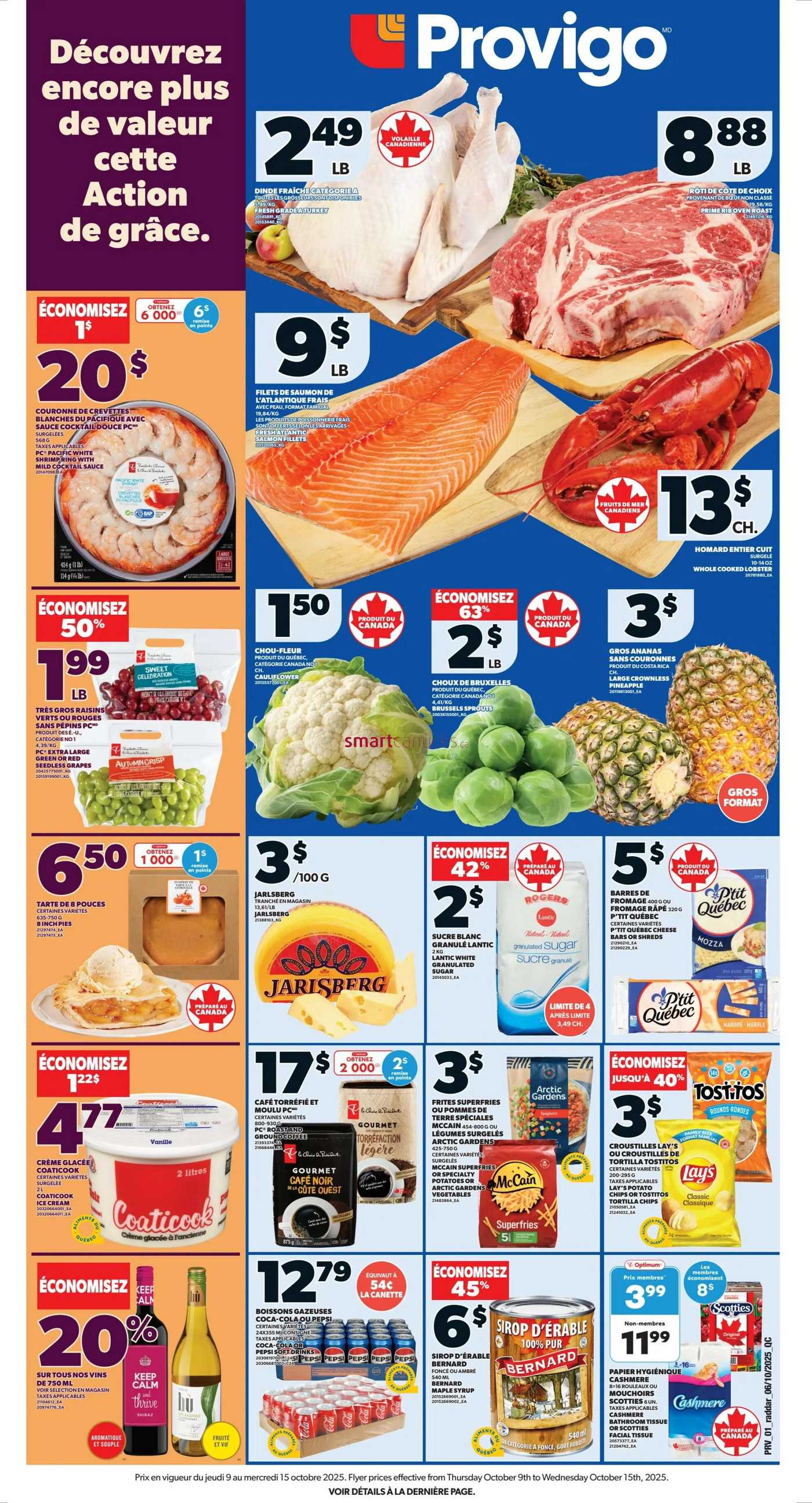 Provigo Flyer October 9 to 15