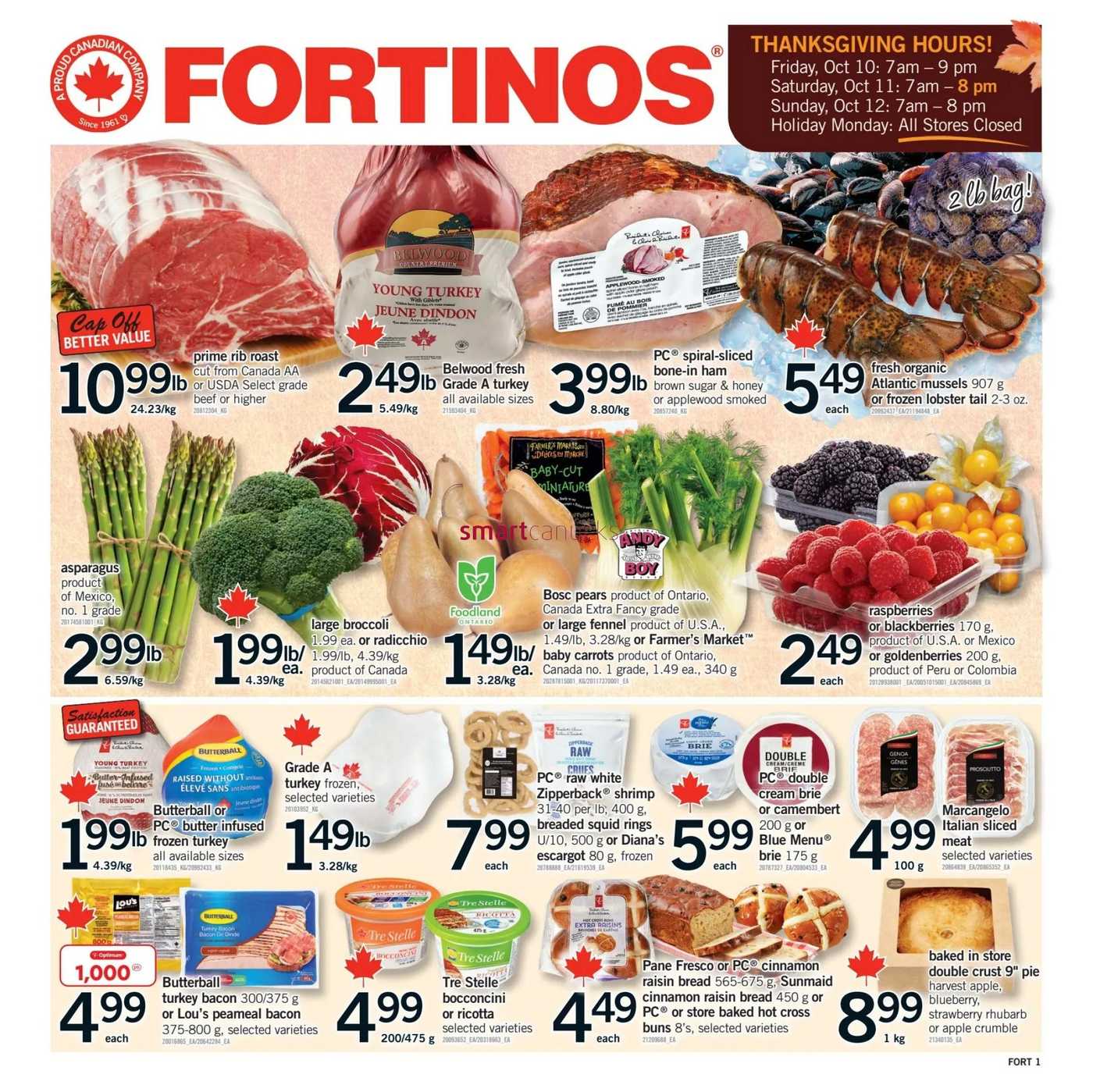 Fortinos Canada Flyers