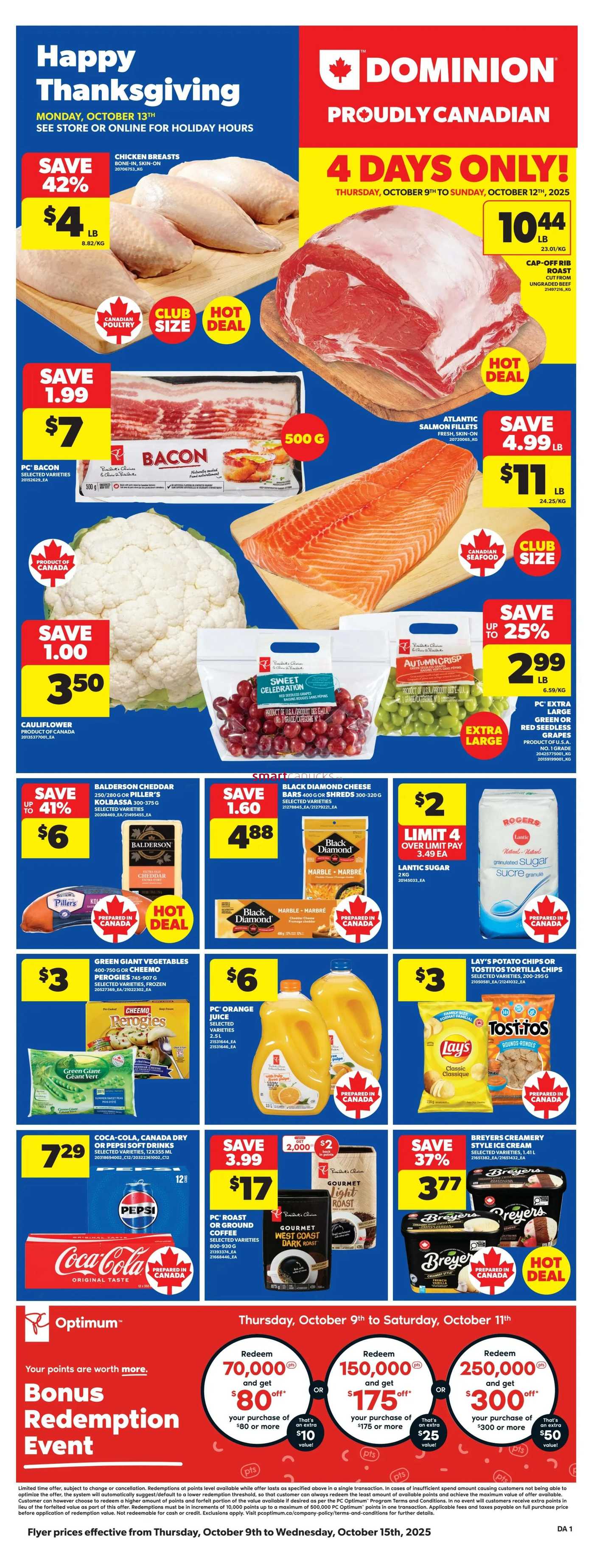 Dominion Flyer October 9 to 15