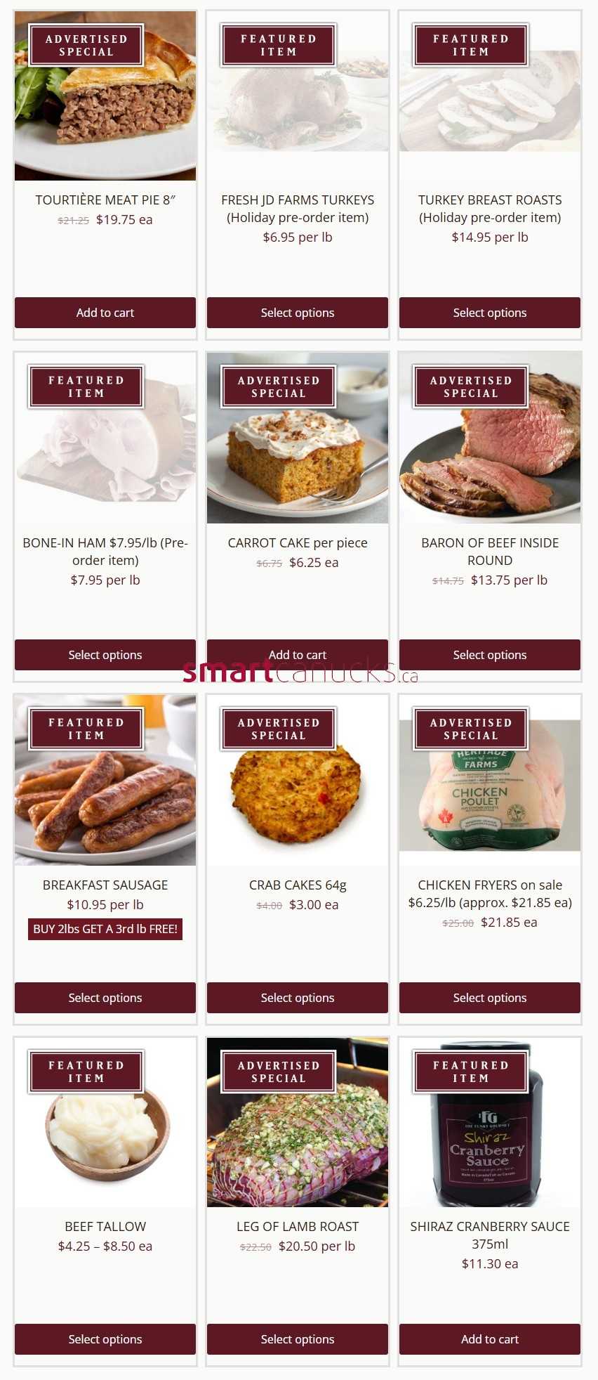 T-Bone's Flyer October 8 to 14