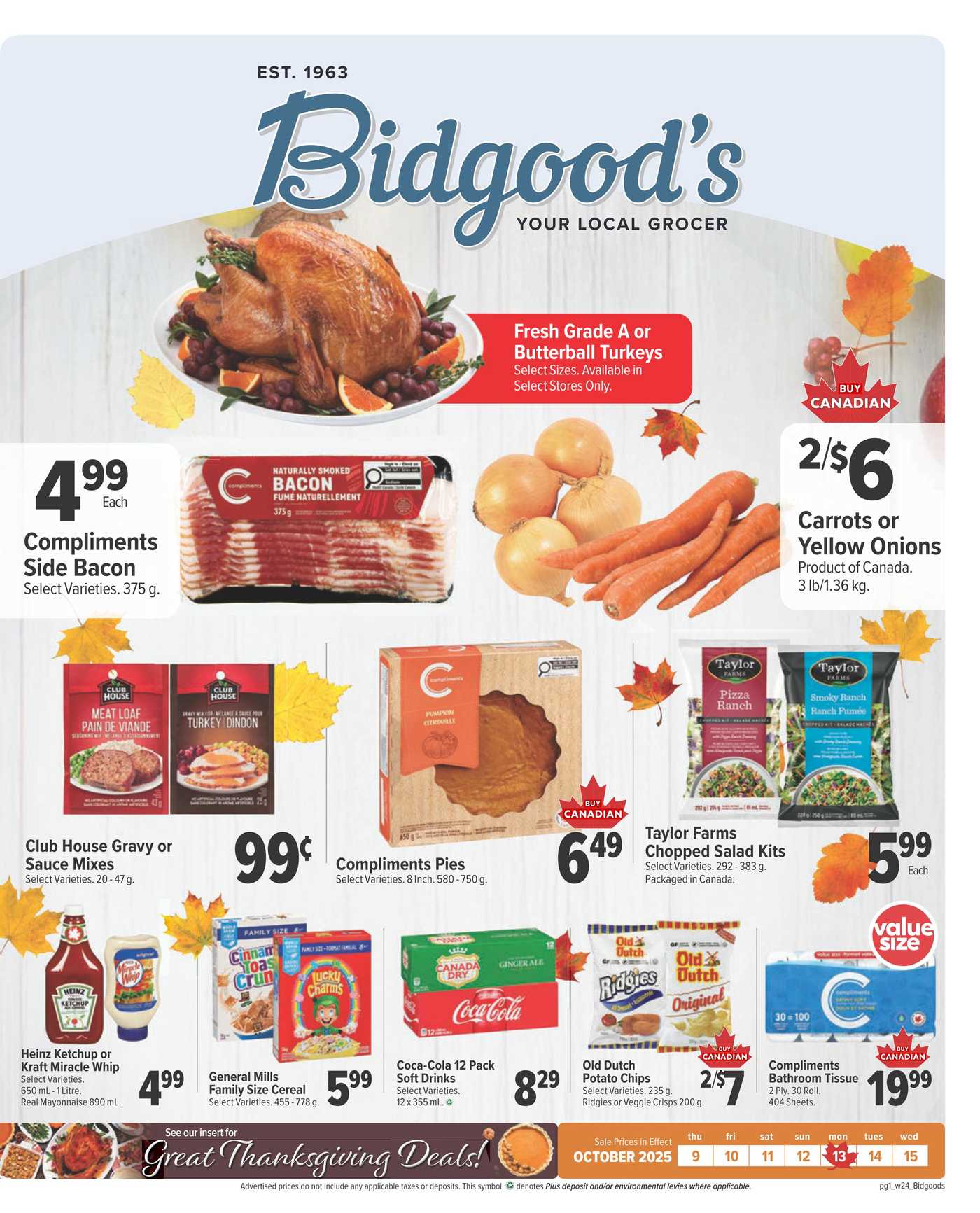 Bidgood's Canada Flyers