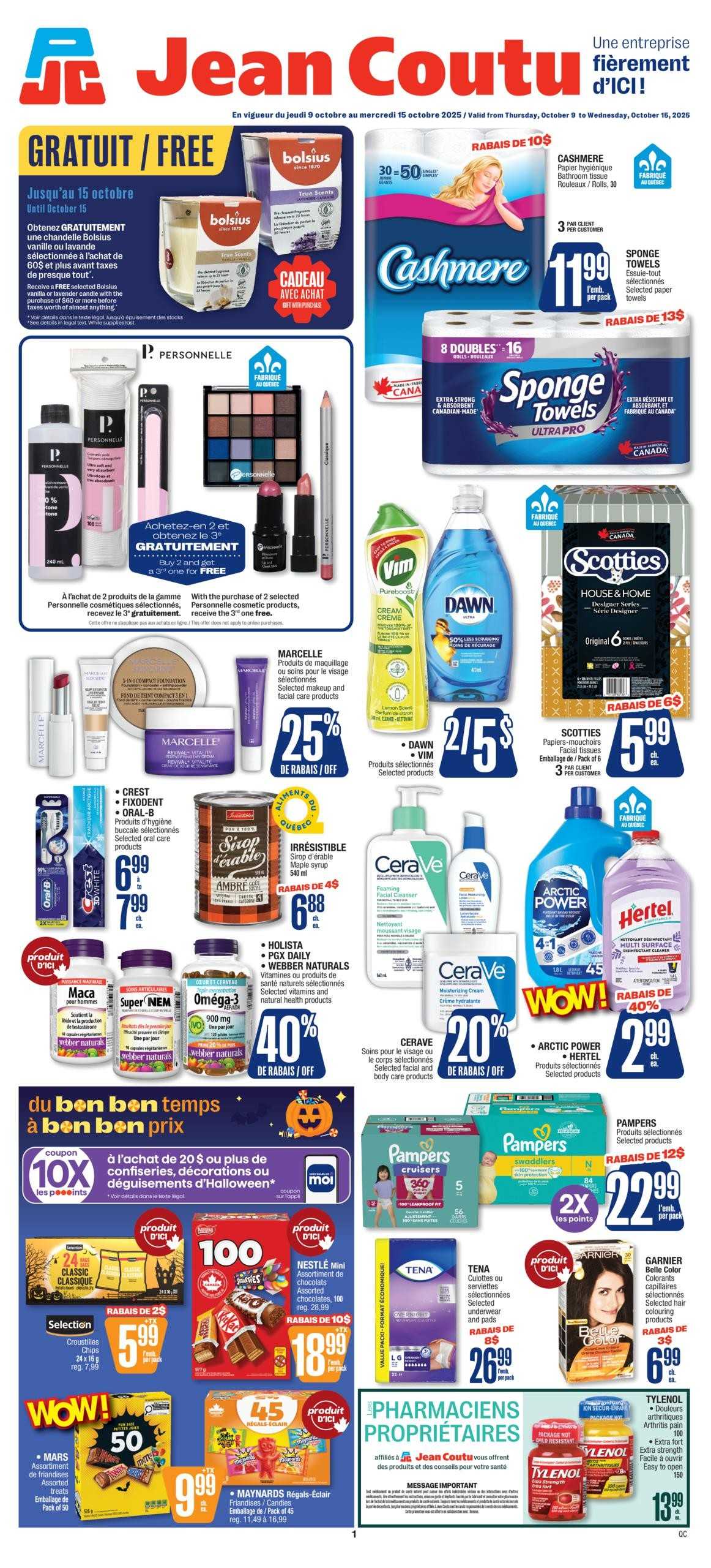 Jean Coutu Flyer October 9 to 15