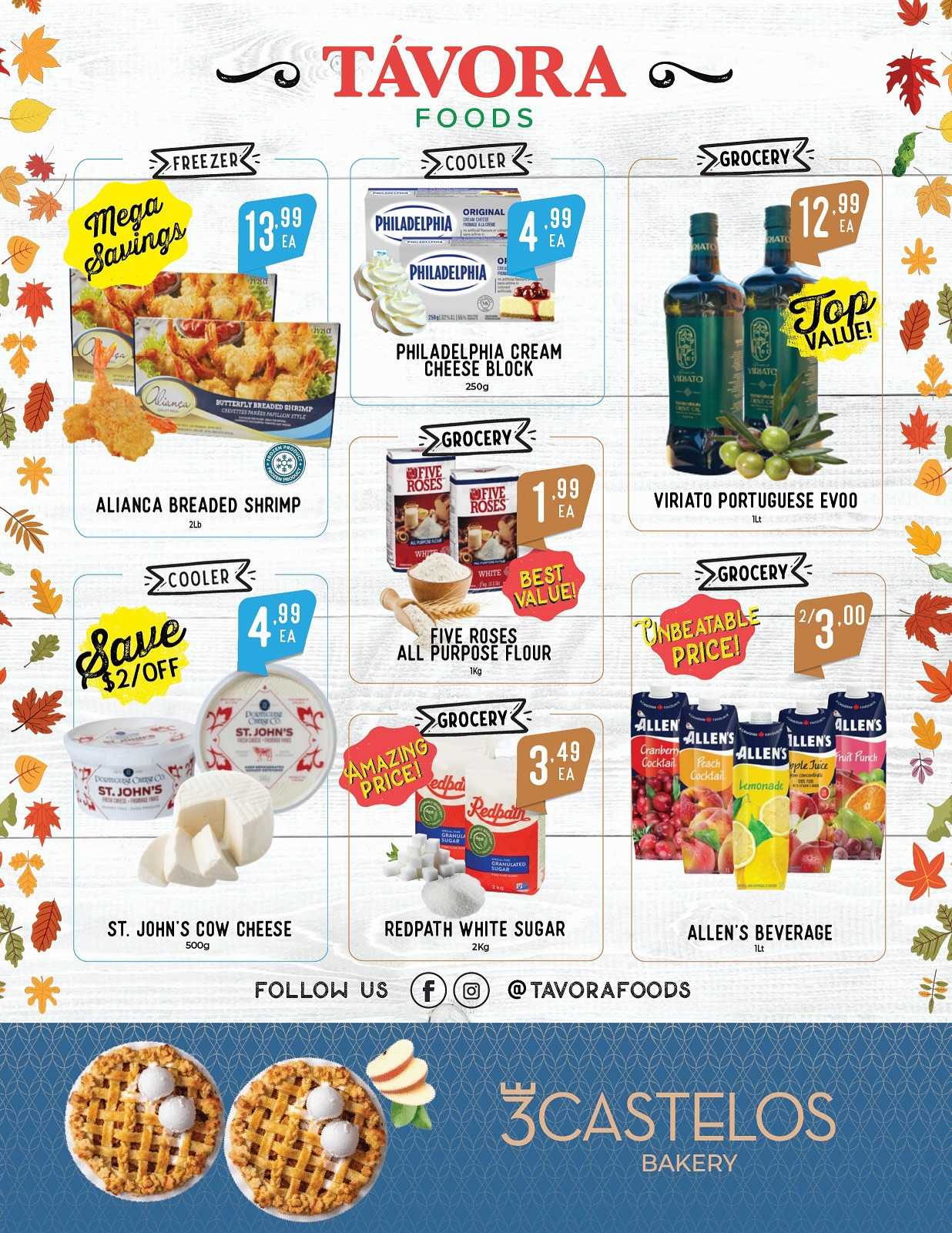 Tavora Foods Flyer October 6 to 12