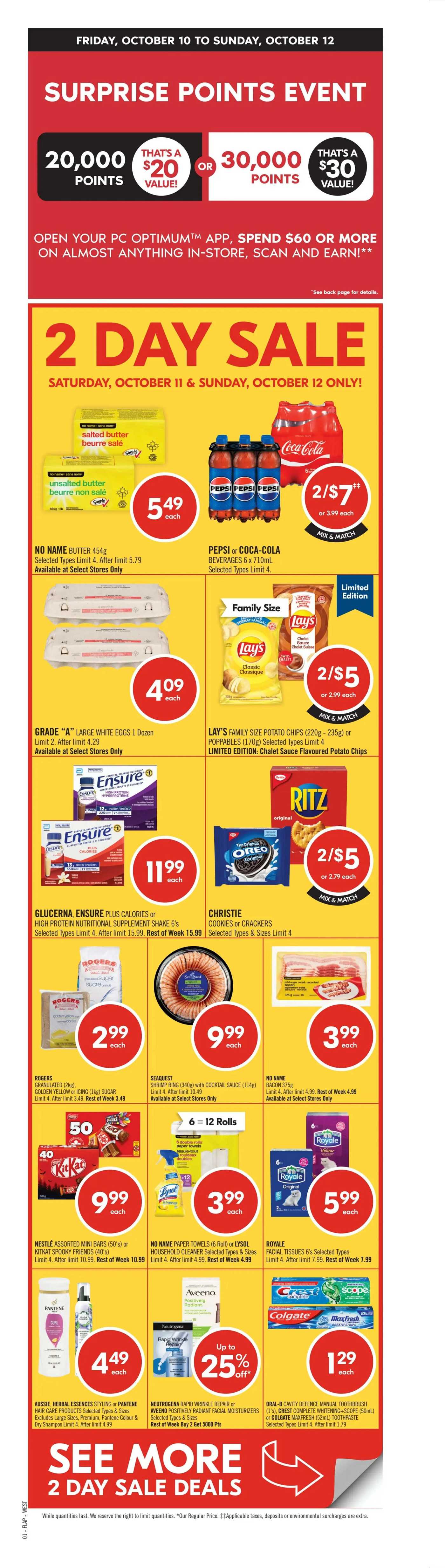Shoppers Drug Mart (West) Flyer October 11 to 17