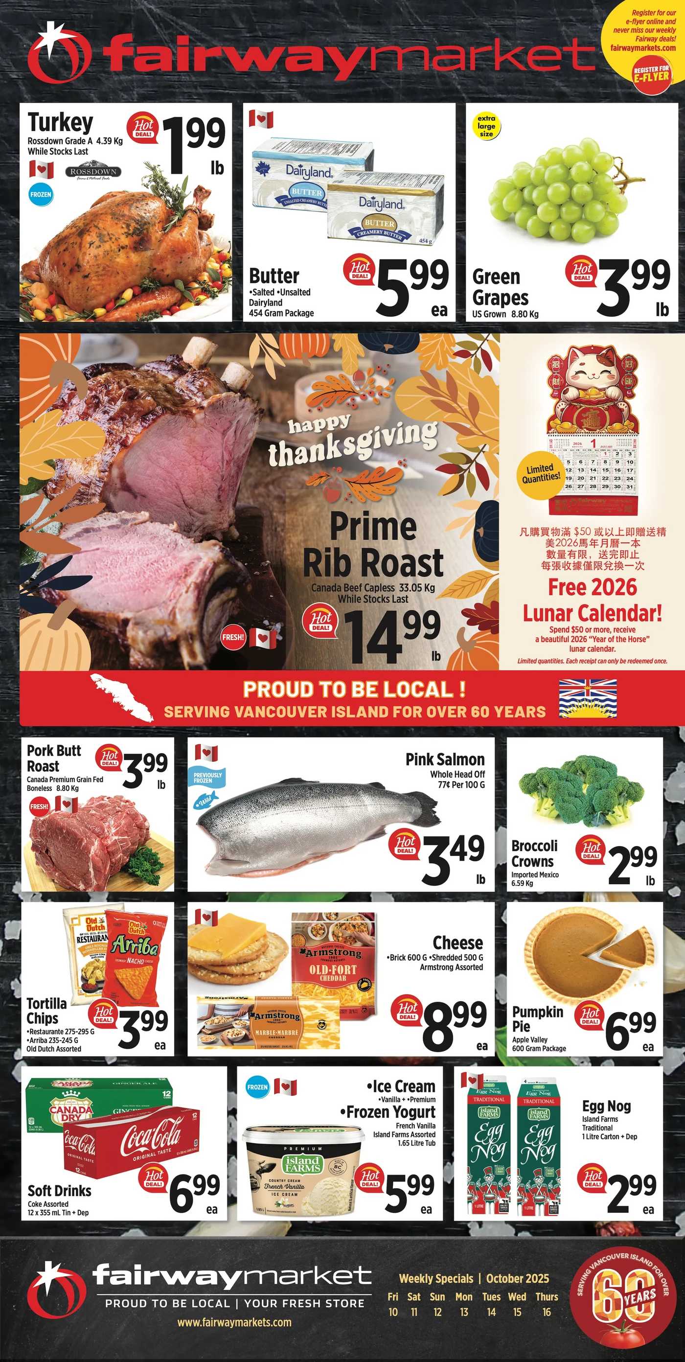 Fairway Market Flyer October 10 to 16