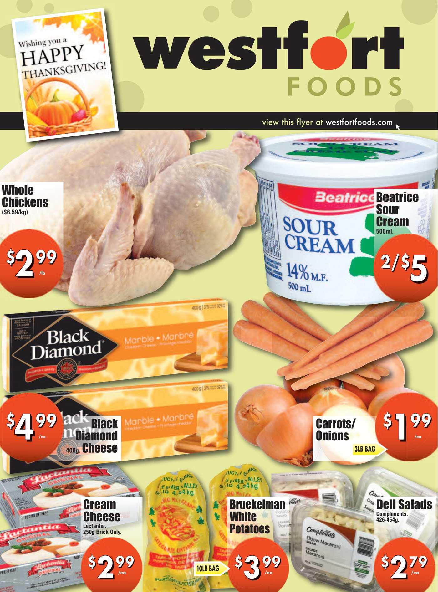 Westfort Foods Flyer October 10 to 16