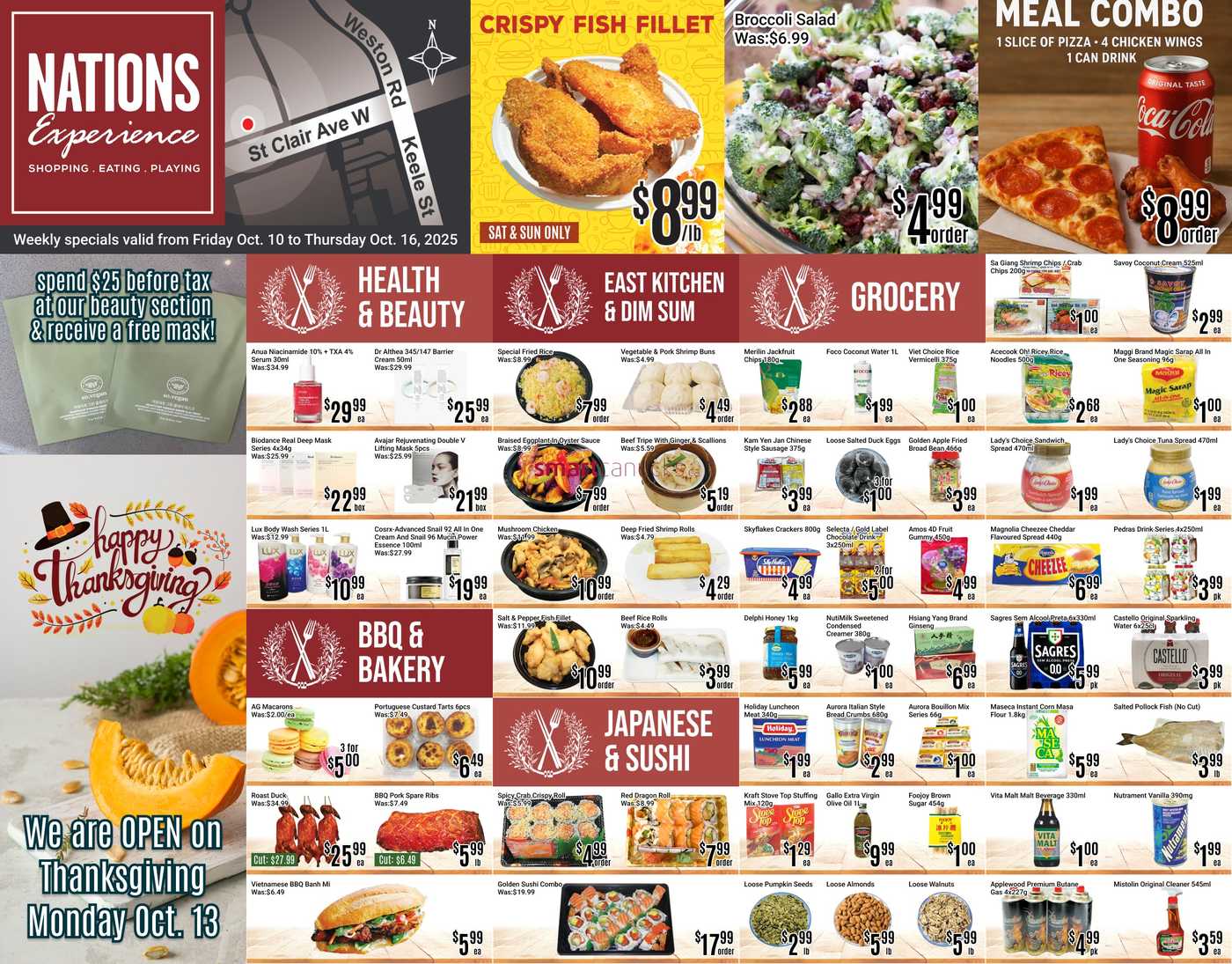 Nations Fresh Foods (Toronto) Flyer October 10 to 16