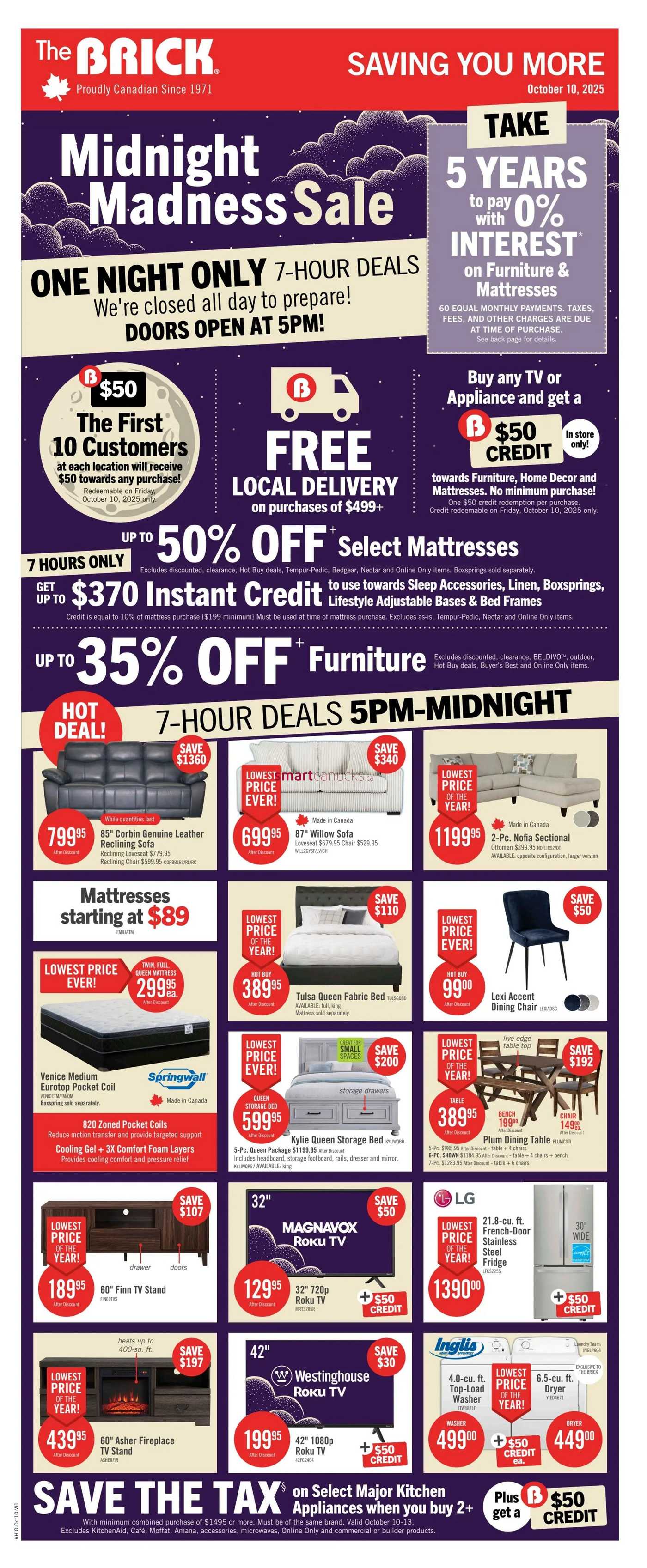 The Brick Flyer October 10 to 22