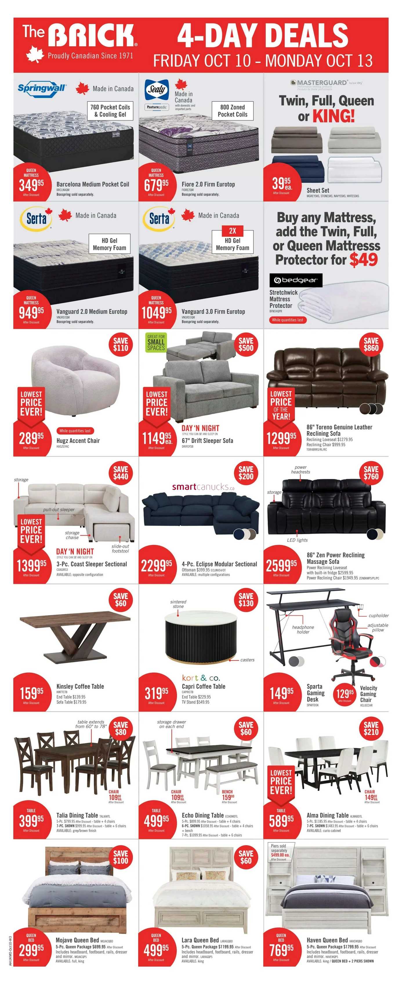 The Brick Flyer October 10 to 22