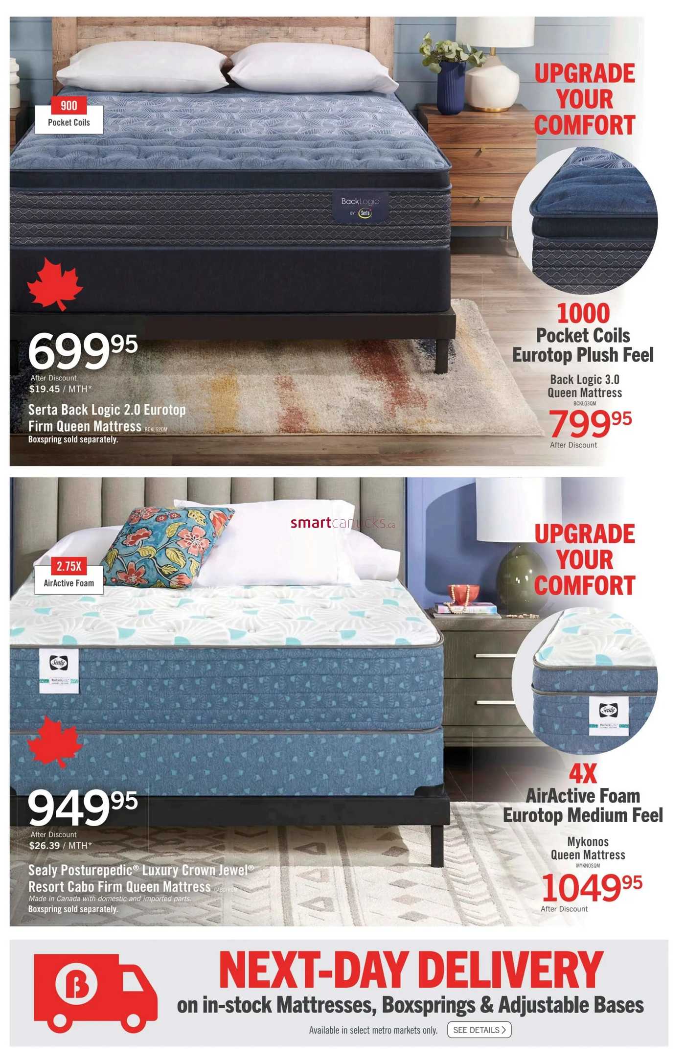 The Brick Mattress Store Flyer October 10 to 22