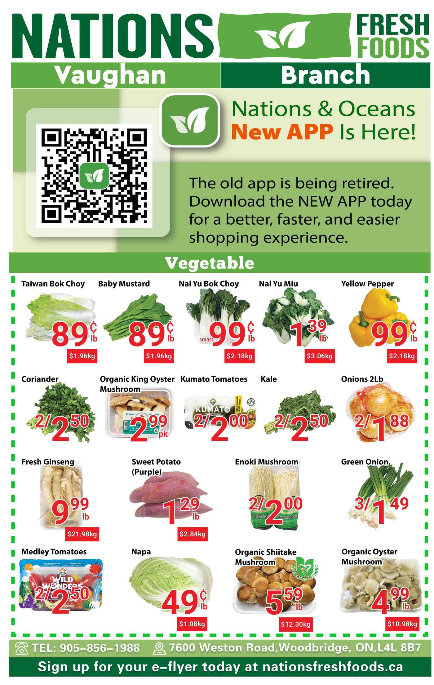 Nations Fresh Foods (Vaughan) Flyer October 10 to 16