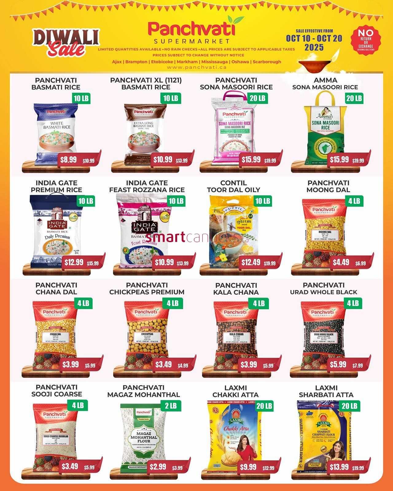 Panchvati Supermarket Flyer October 10 to 20