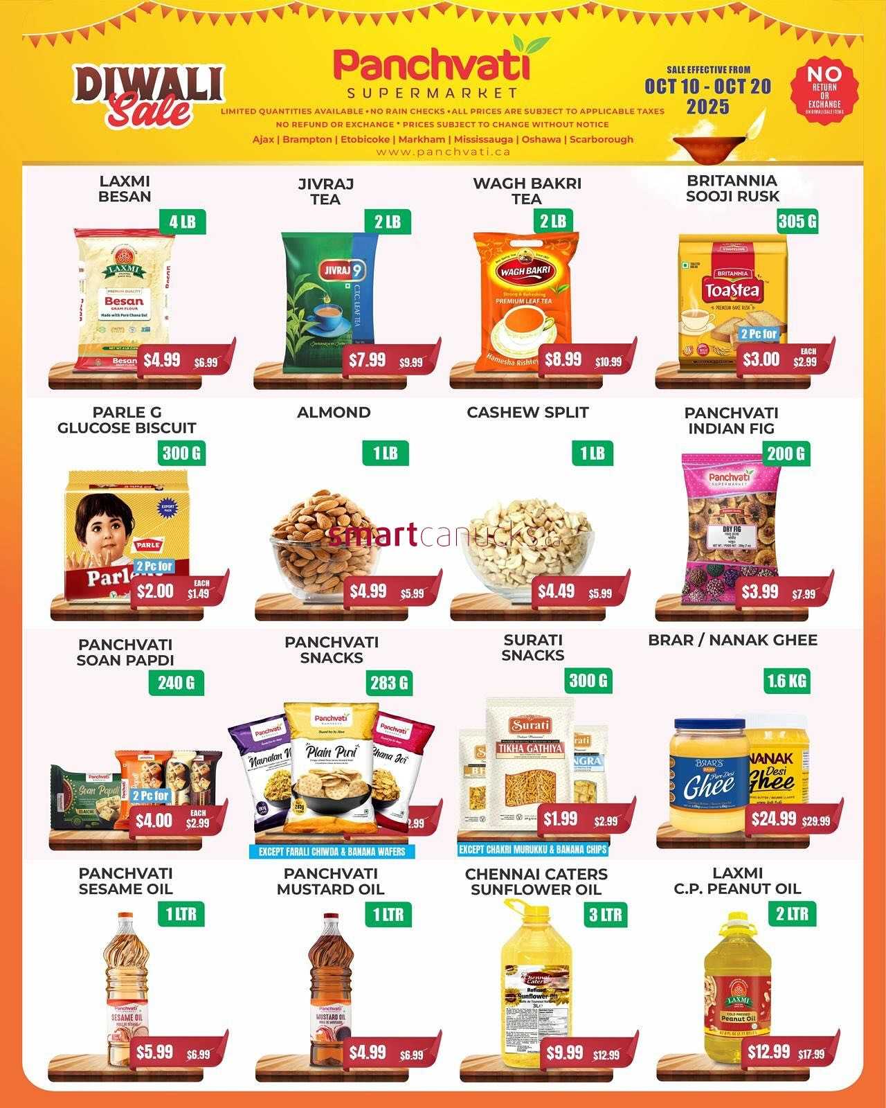 Panchvati Supermarket Flyer October 10 to 20