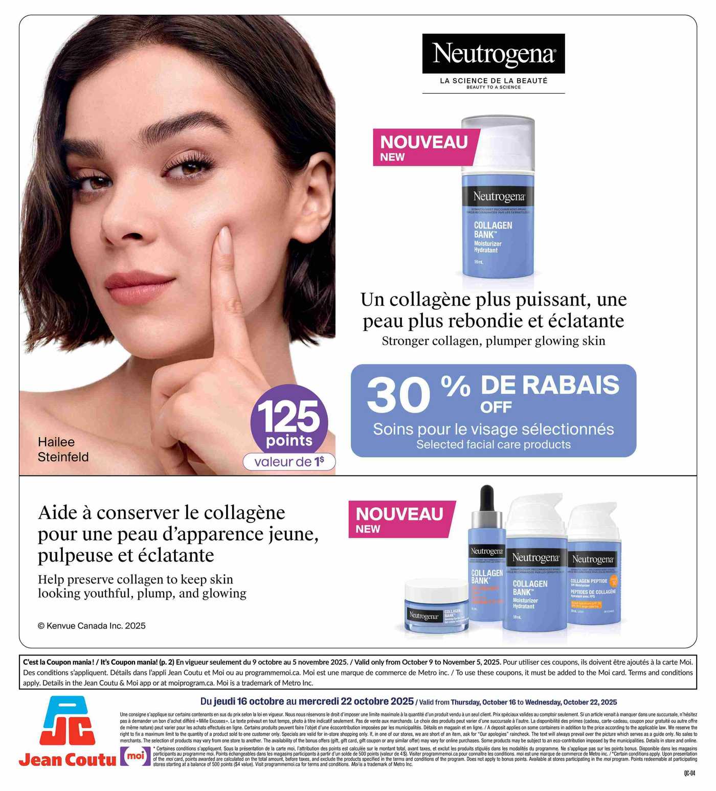 Jean Coutu Flyer October 16 to 22