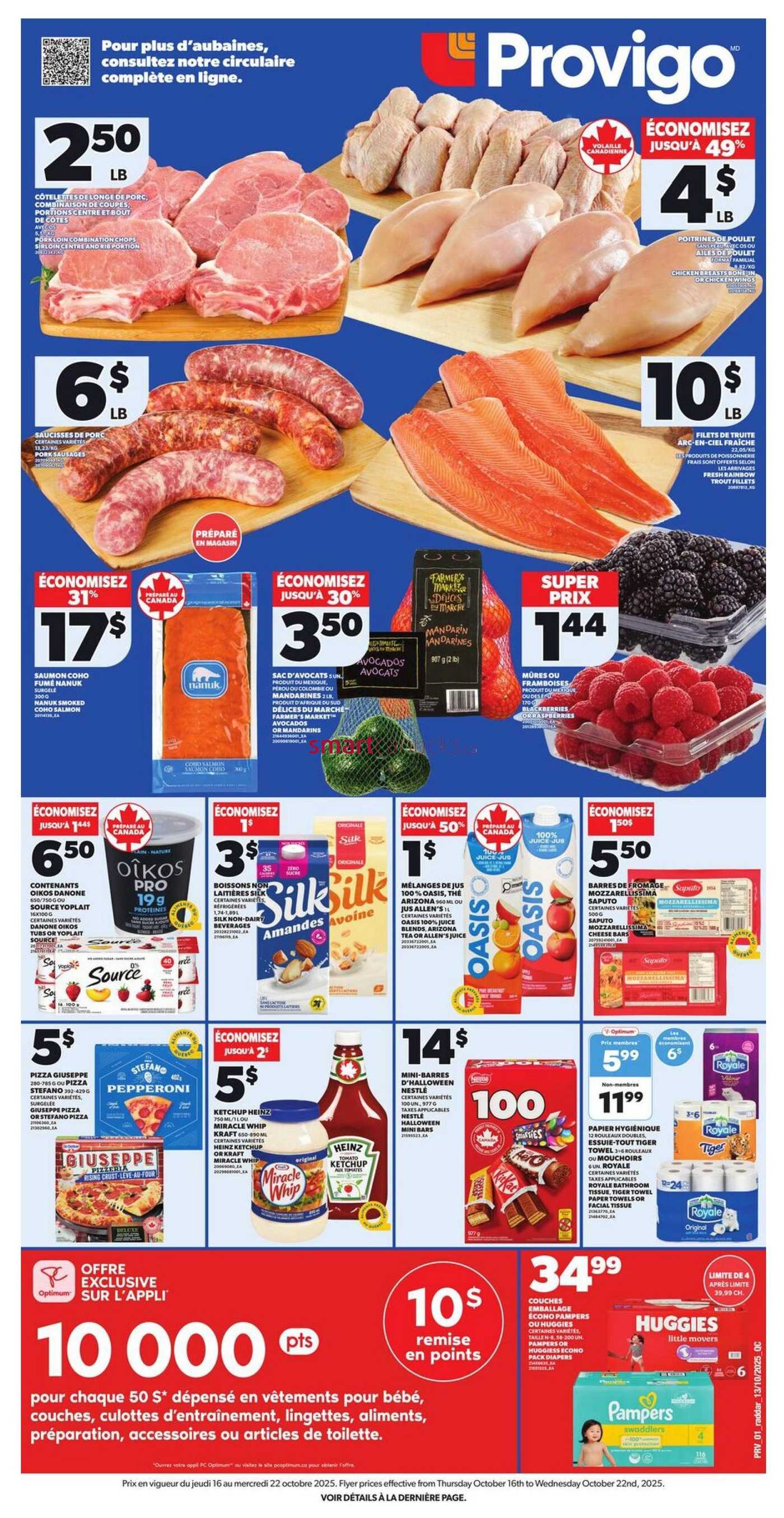 Provigo Flyer October 16 to 22