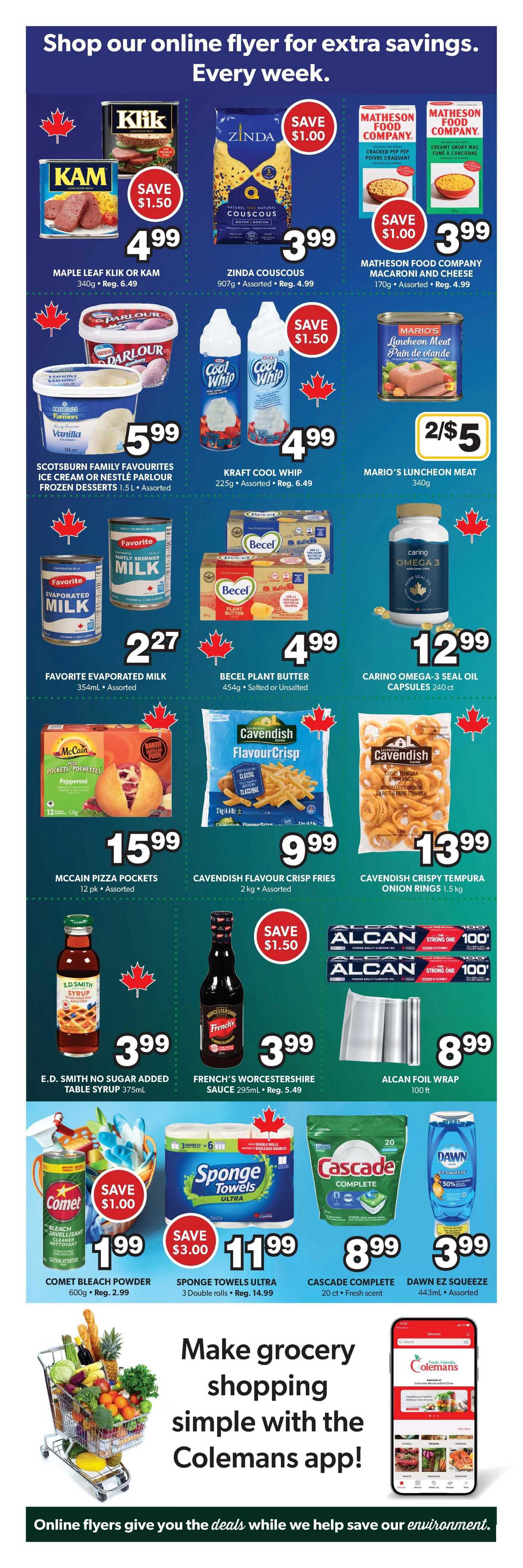 Coleman's Flyer October 16 to 22
