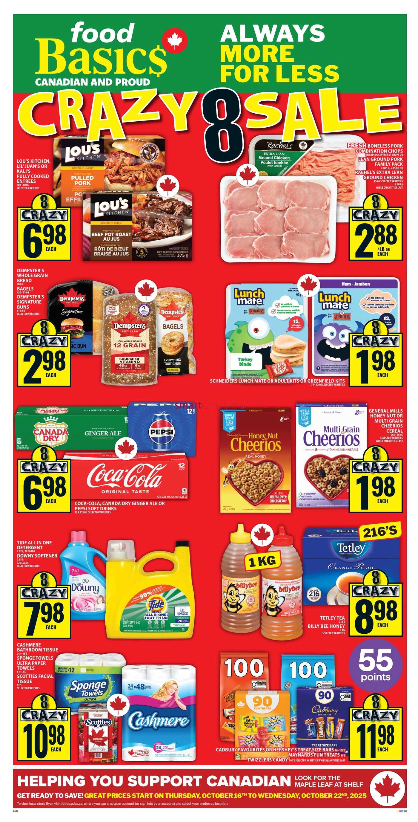 Food Basics Flyer October 16 to 22
