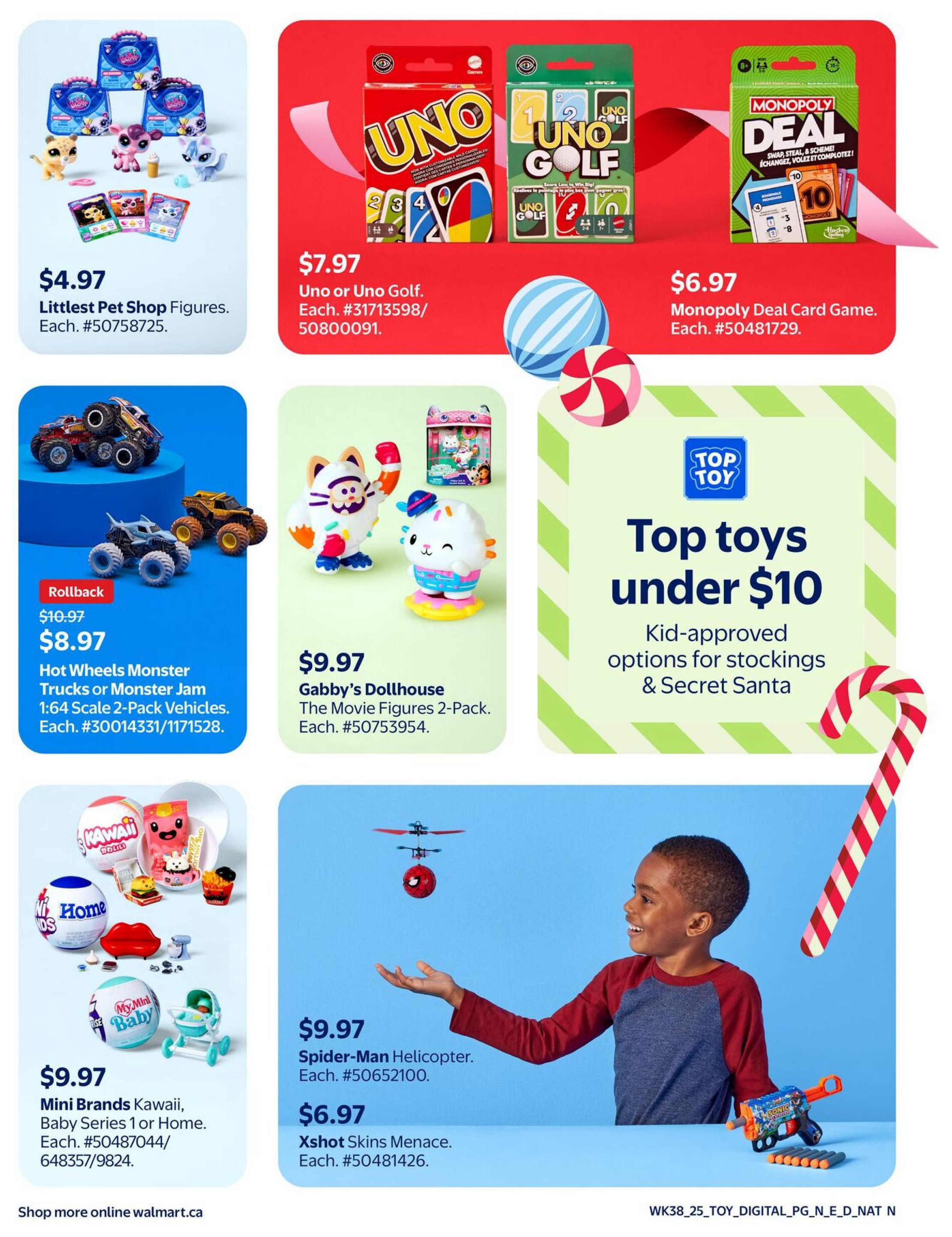 Walmart Toy Shop Flyer October 16 to December 24