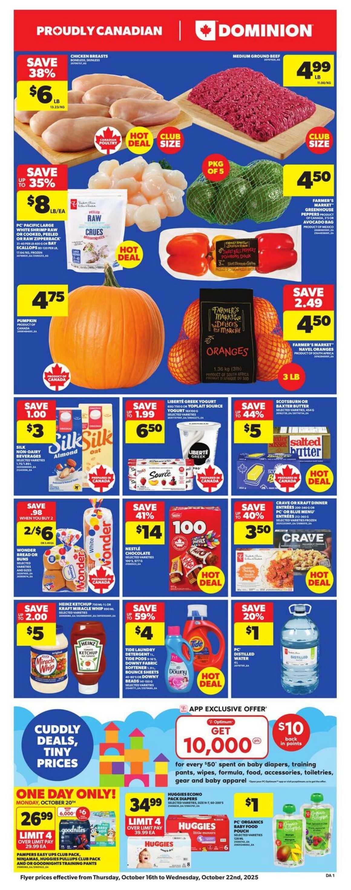 Dominion Flyer October 16 to 22