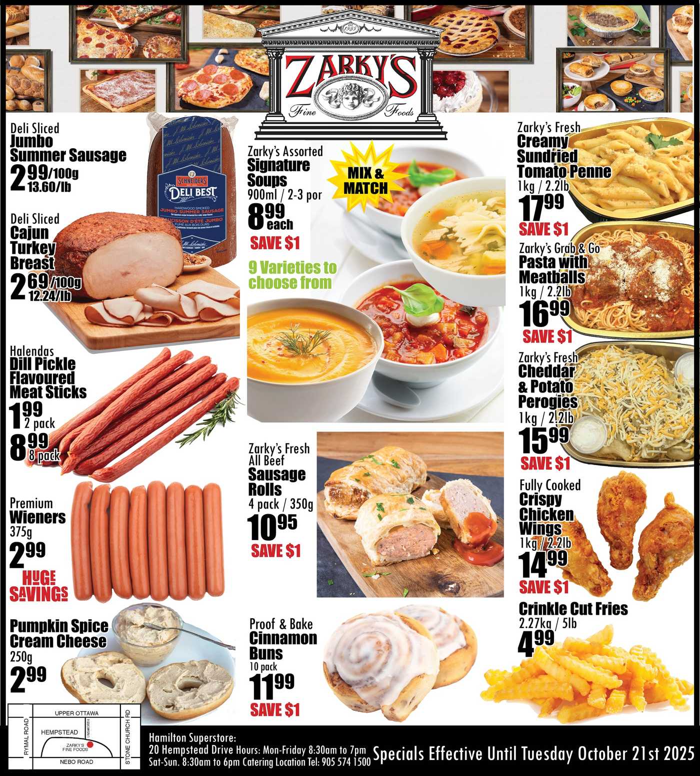 Zarky's Flyer October 15 to 21
