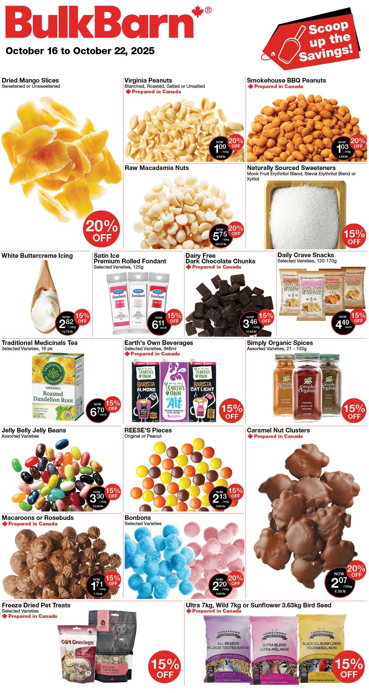 Bulk Barn Flyer October 16 to 22