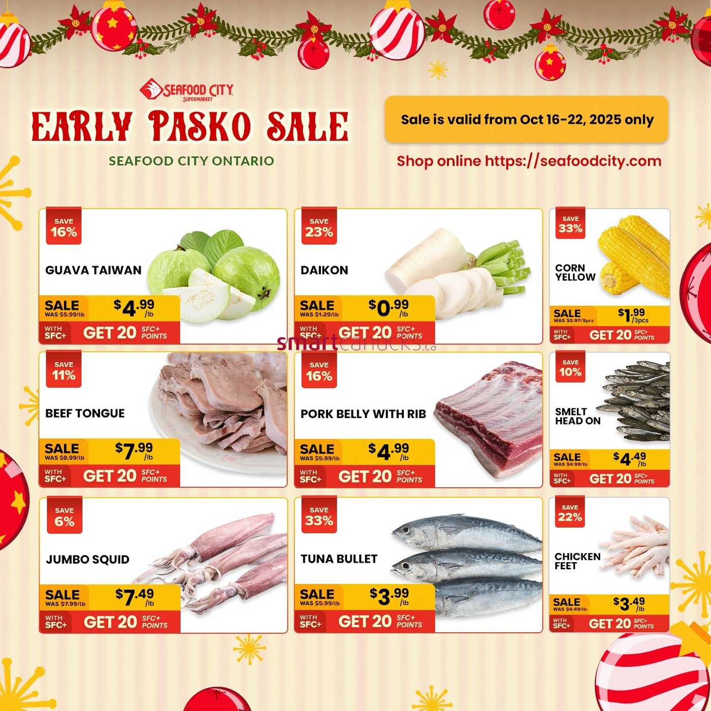 Seafood City Supermarket (ON) Flyer October 16 to 22