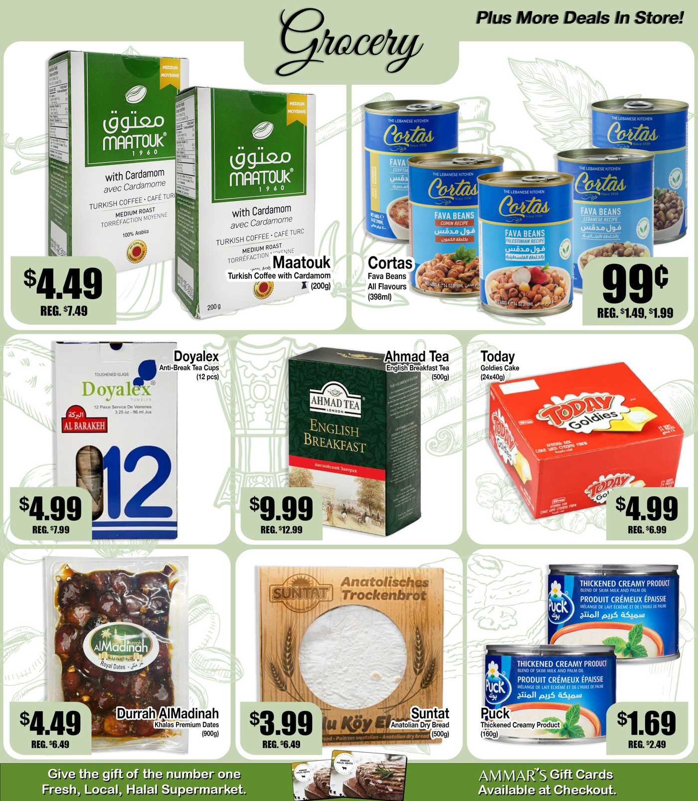 Ammar's Halal Meats Flyer October 16 to 22