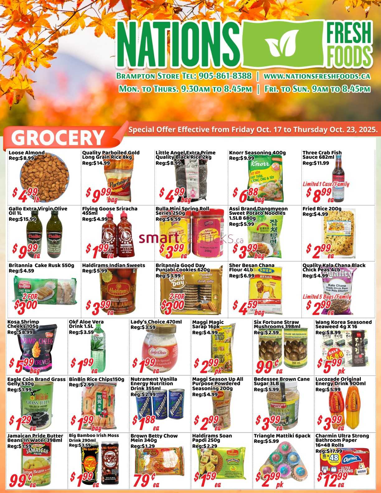 Nations Fresh Foods (Brampton) Flyer October 17 to 23