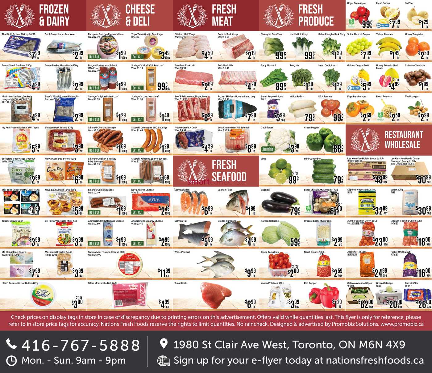 Nations Fresh Foods (Toronto) Flyer October 17 to 23