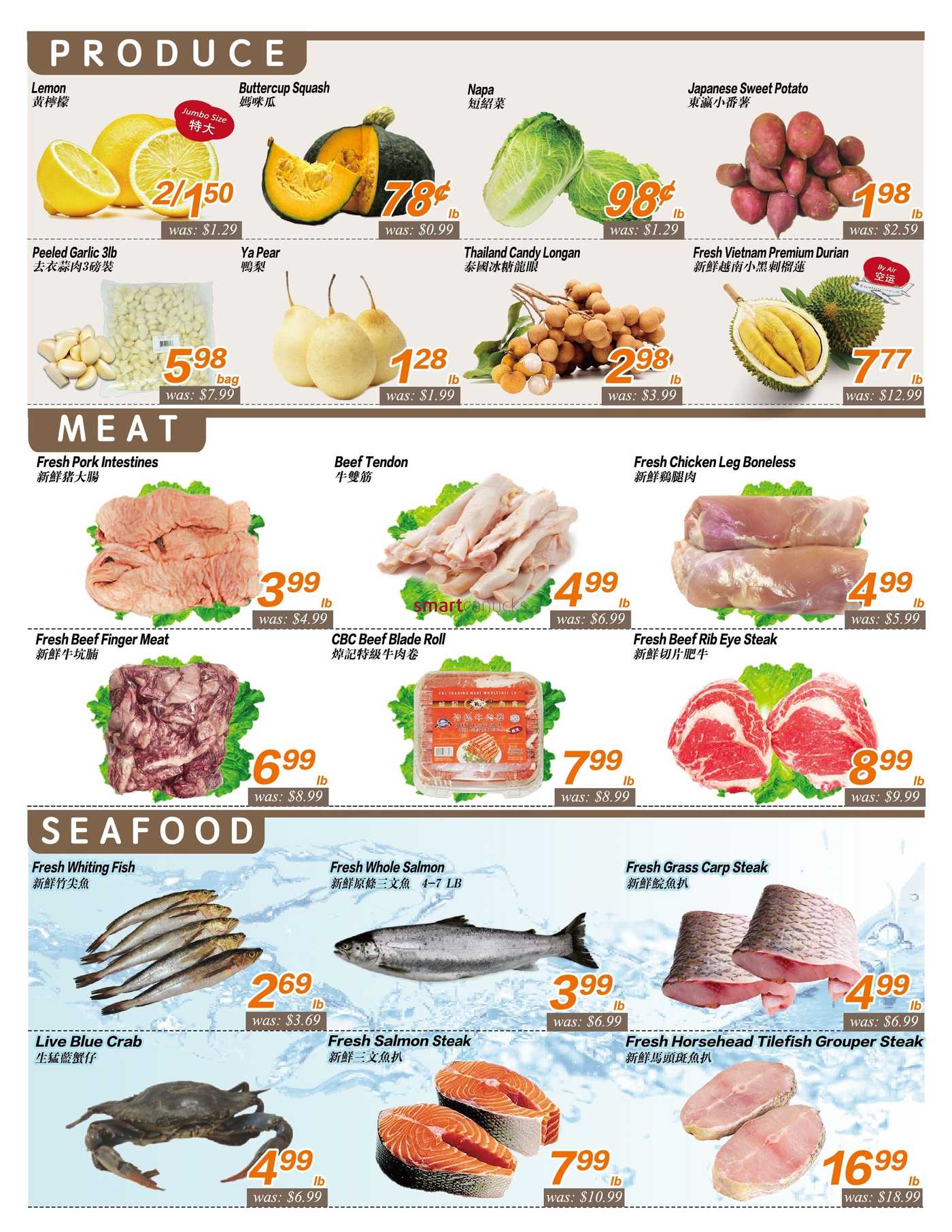 Seasons Food Mart (Thornhill) Flyer October 17 to 23