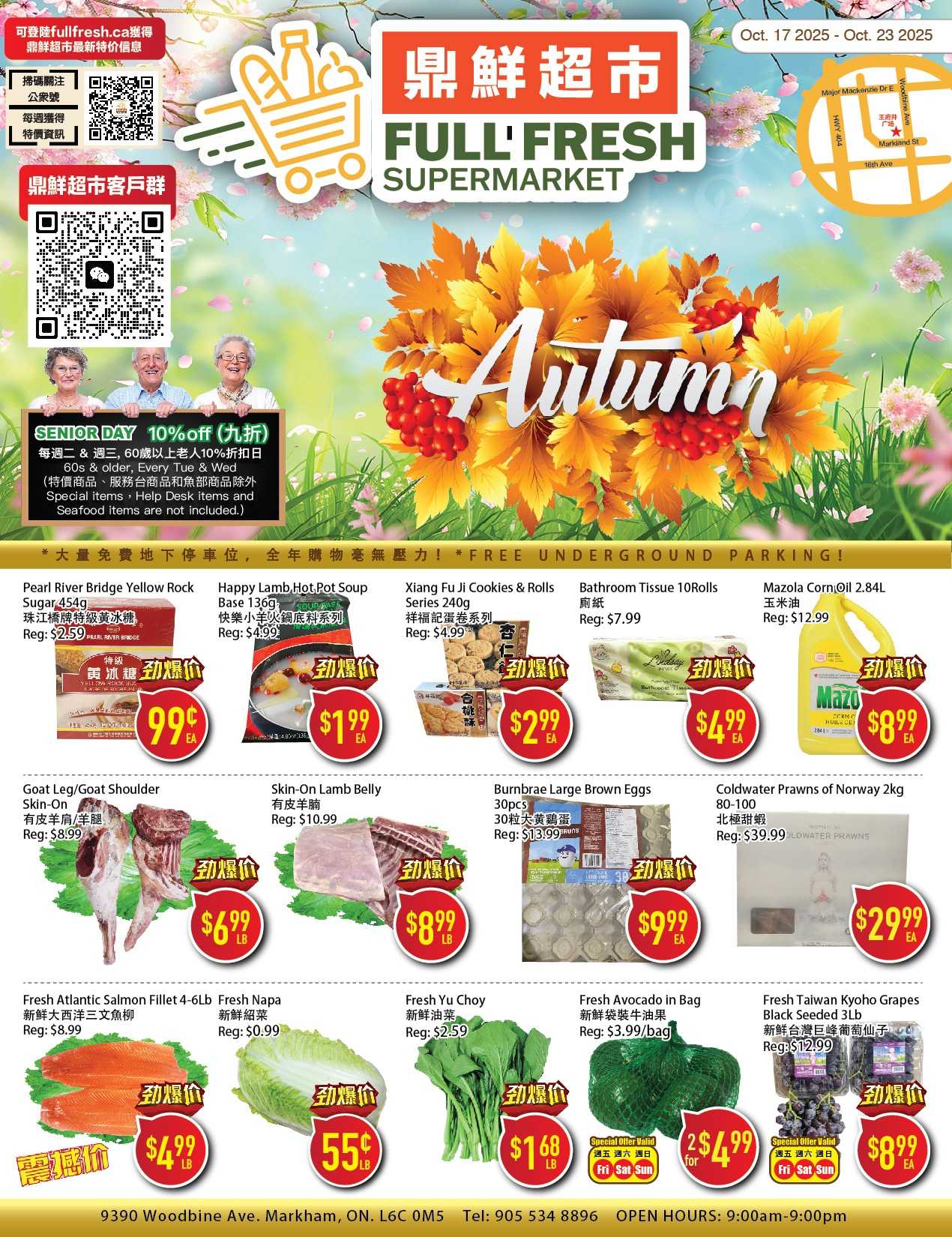 Full Fresh Supermarket Flyer October 17 to 23
