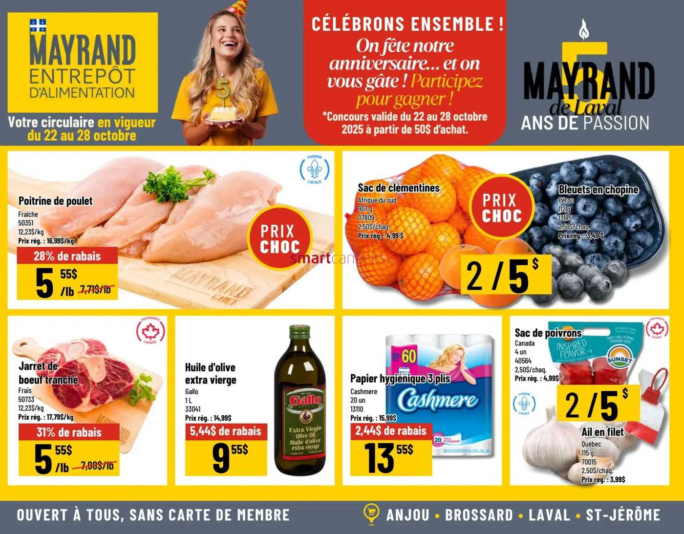 Mayrand Flyer October 22 to 28